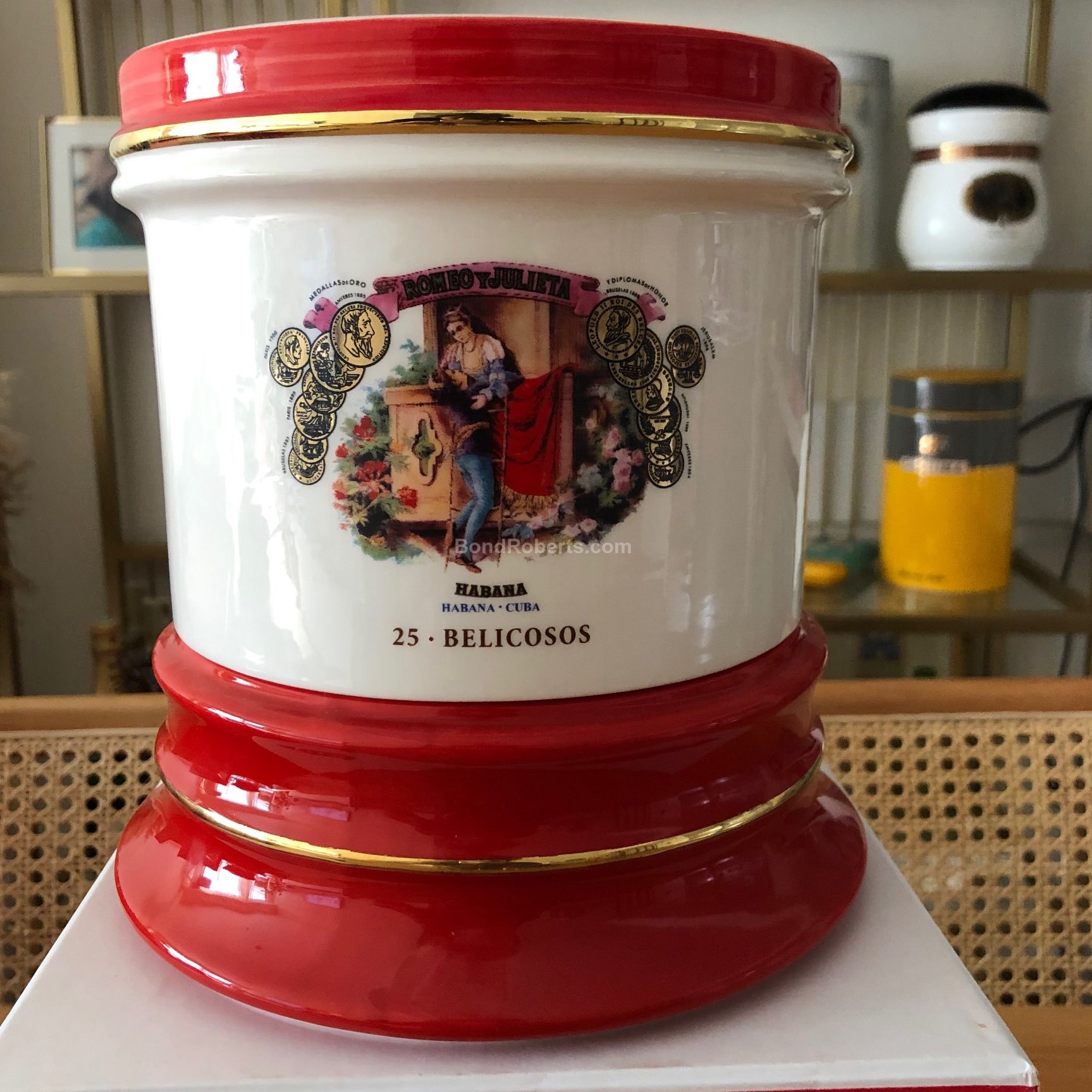 Romeo y Julieta Belicosos Italian Distributor Jar Release 2019 Ceramic ...