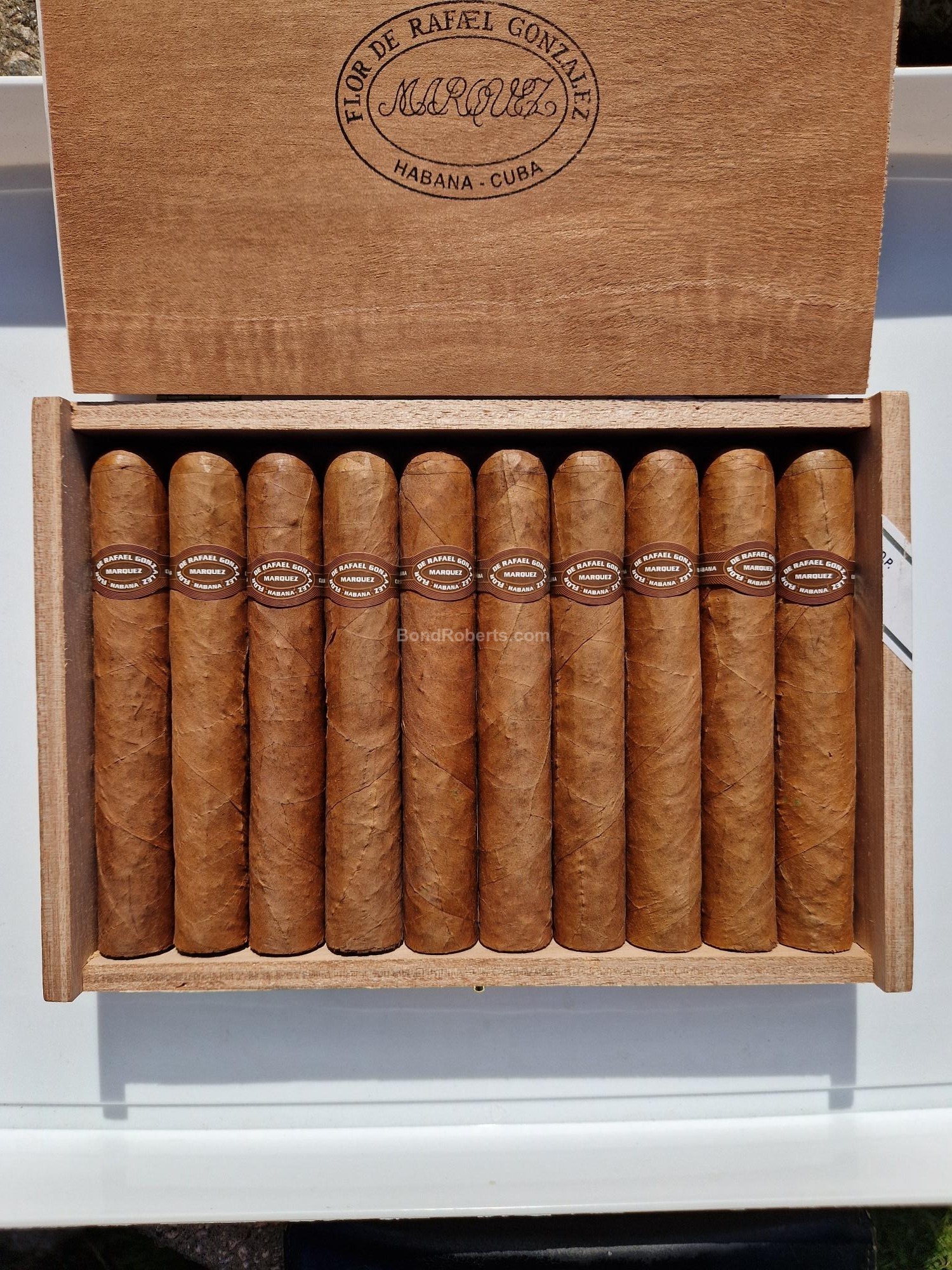 Rafael González Coronas de Lonsdales 2022 Semi boîte nature box of 10 ...