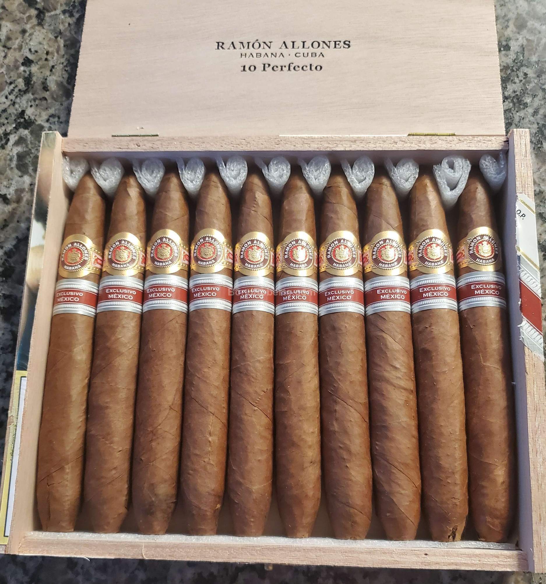 Ramón Allones Perfectos Edición Regional Mexico 2022 Semi boîte nature ...