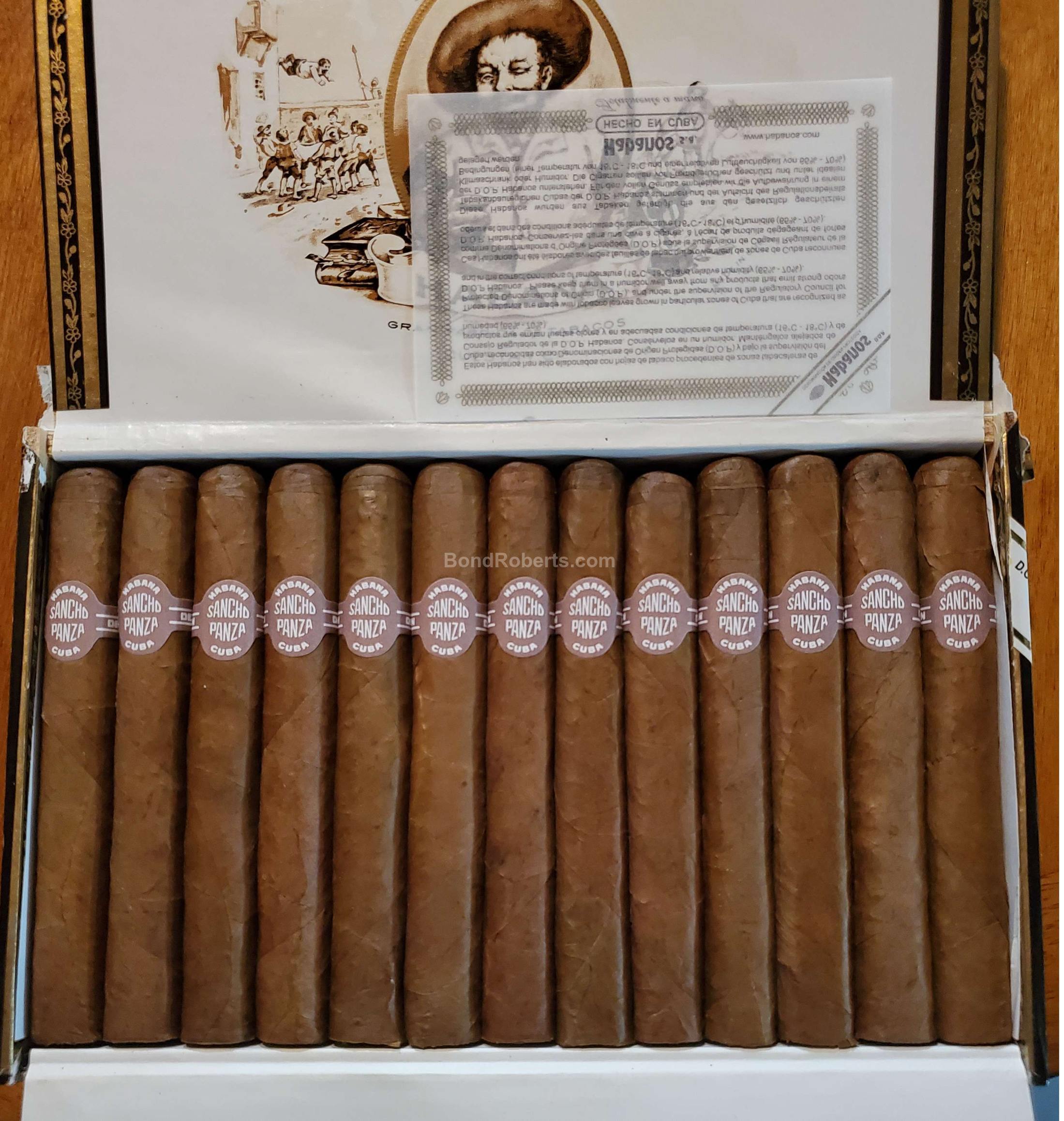 Sancho Panza Non Plus 2018 Dress Box of 25 cigars 6118