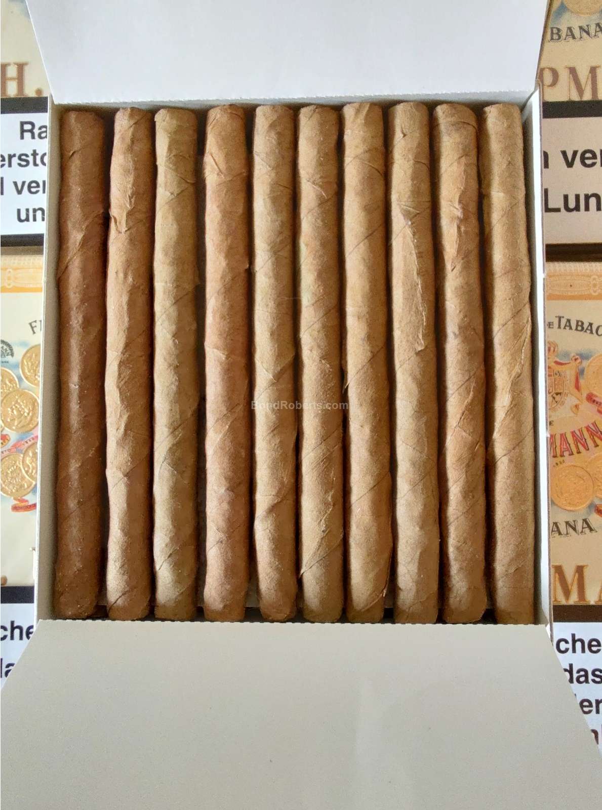 H. Upmann Cigarritos España Cardboard box of 100 cigars in 20-packs 20185