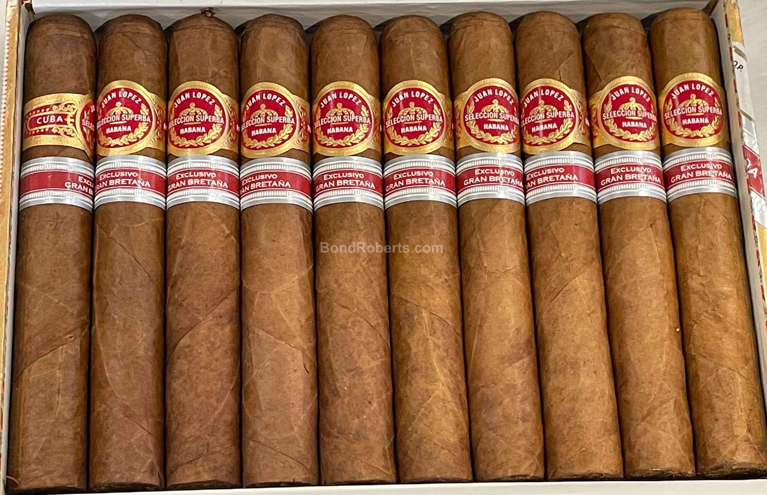 Juan López Selección Superba 2016 Dress Box of 10 cigars 8192
