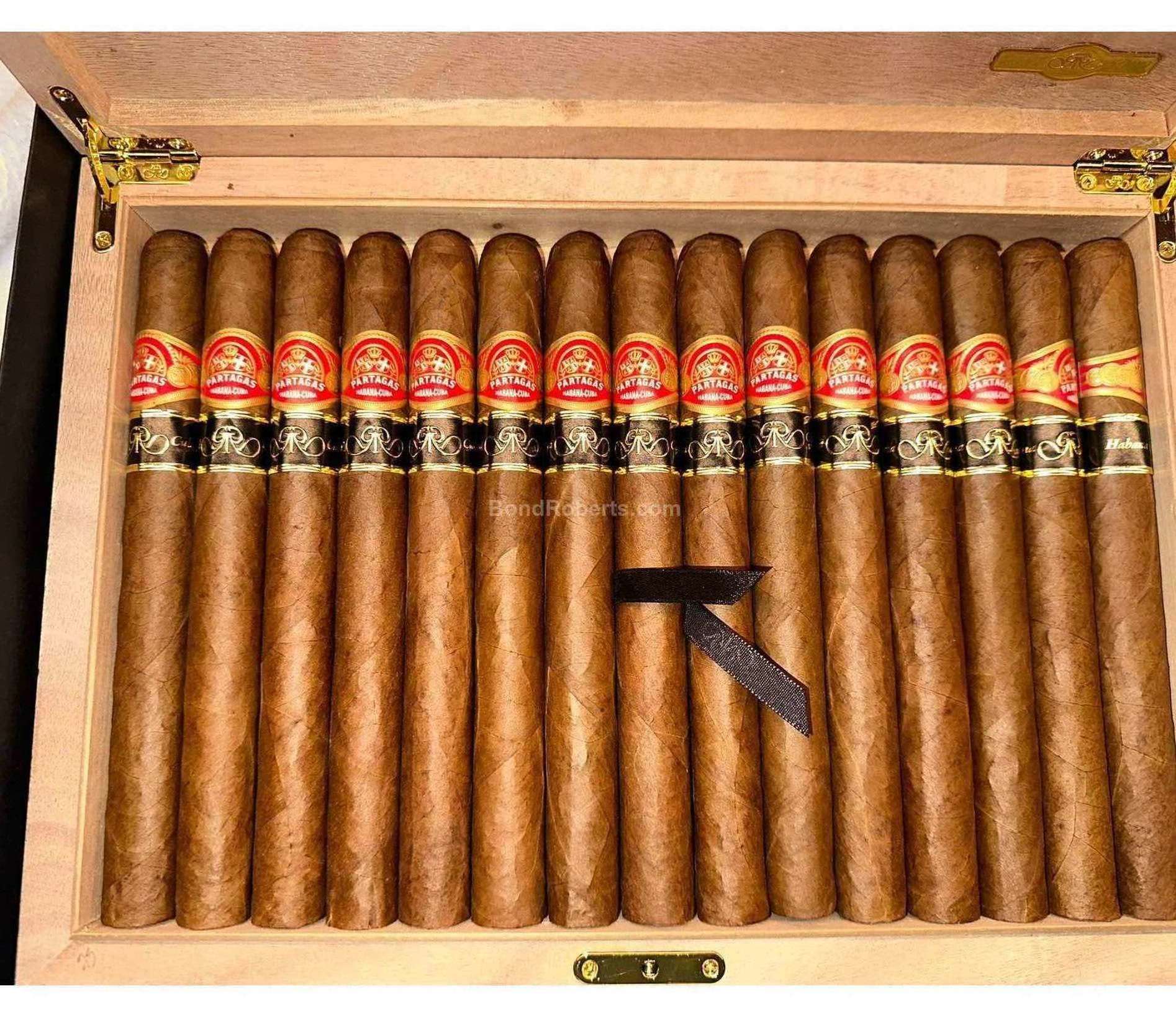 Partagás Lusitanias Gran Reserva Cosecha 2013 Black lacquered Boîte ...