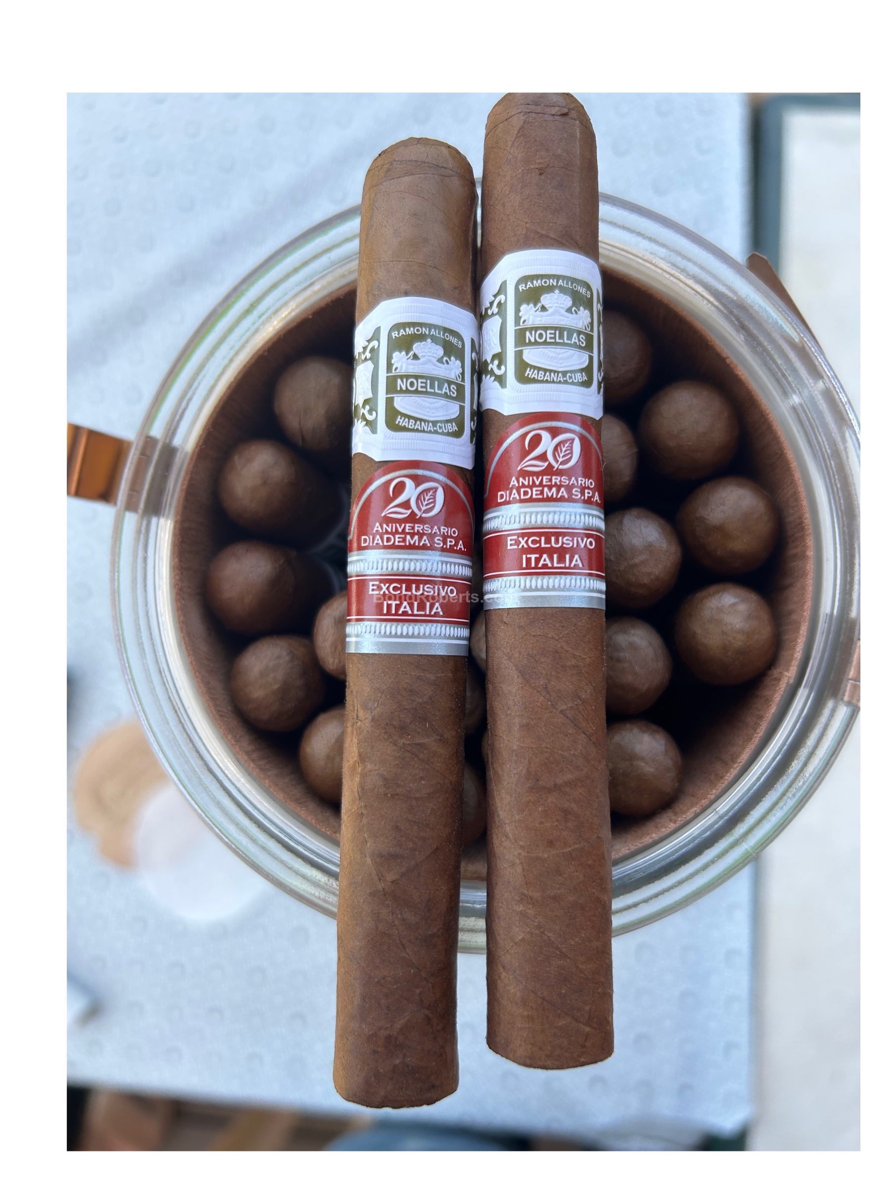 Ramón Allones Noellas Edición Regional Italia 2023 Numbered glass jar ...