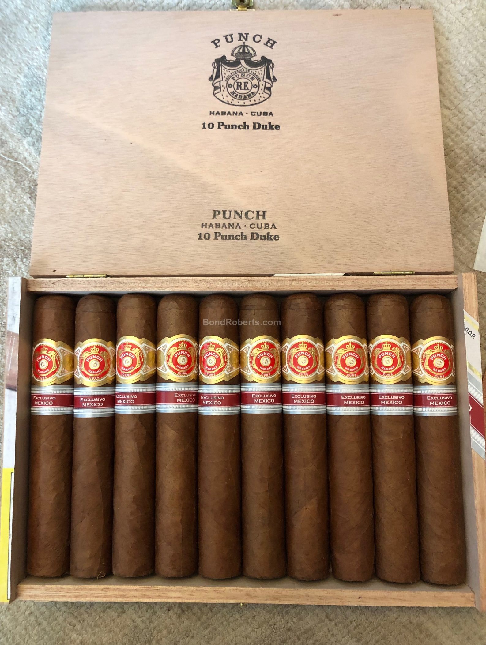 Punch Duke Edición Regional México 2019 Numbered semi boîte nature box ...