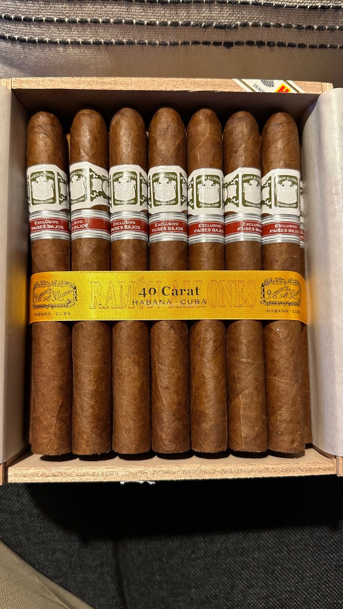 Ramón Allones 40 Carat Edición Regional Países Bajos 2021 Numbered ...