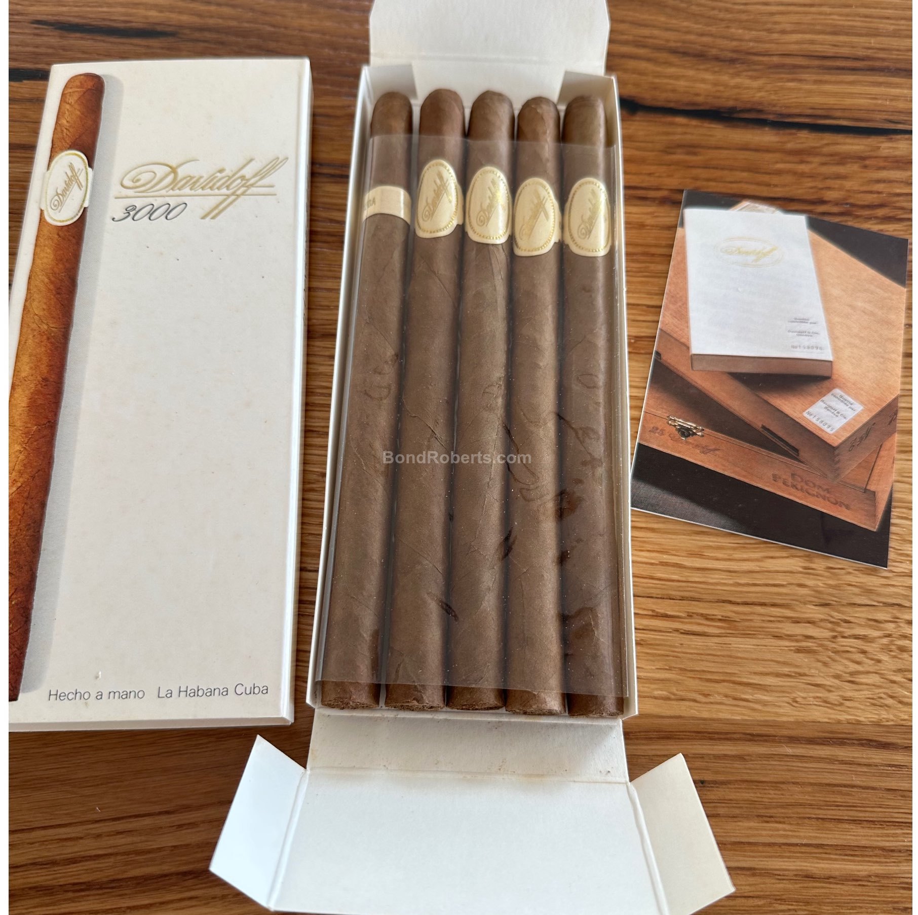 Davidoff 3000 Cardboard Pack of 5 cigars 22901