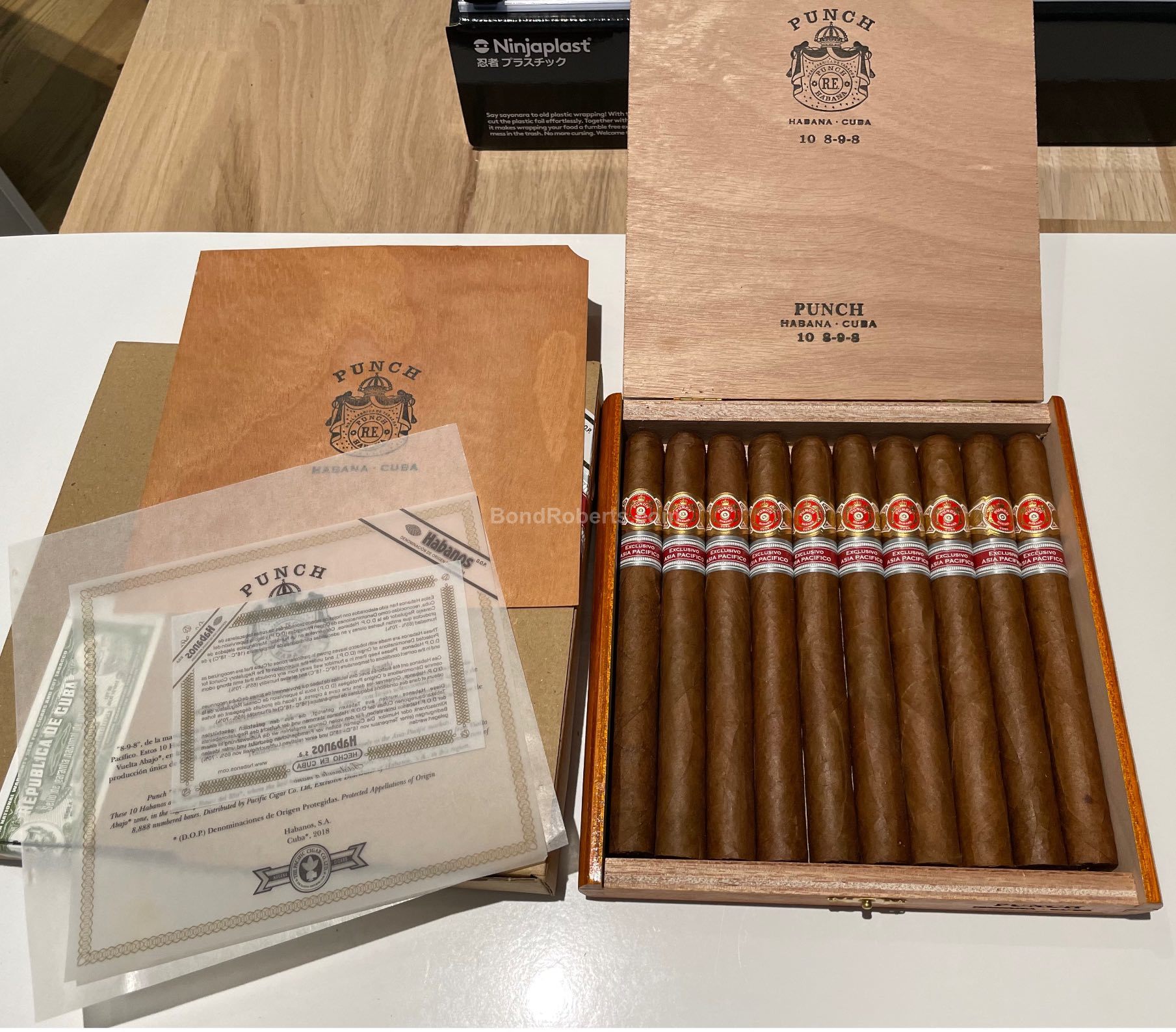 Punch 8-9-8 Edición Regional Asia Pacifico 2019 Numbered varnished semi ...