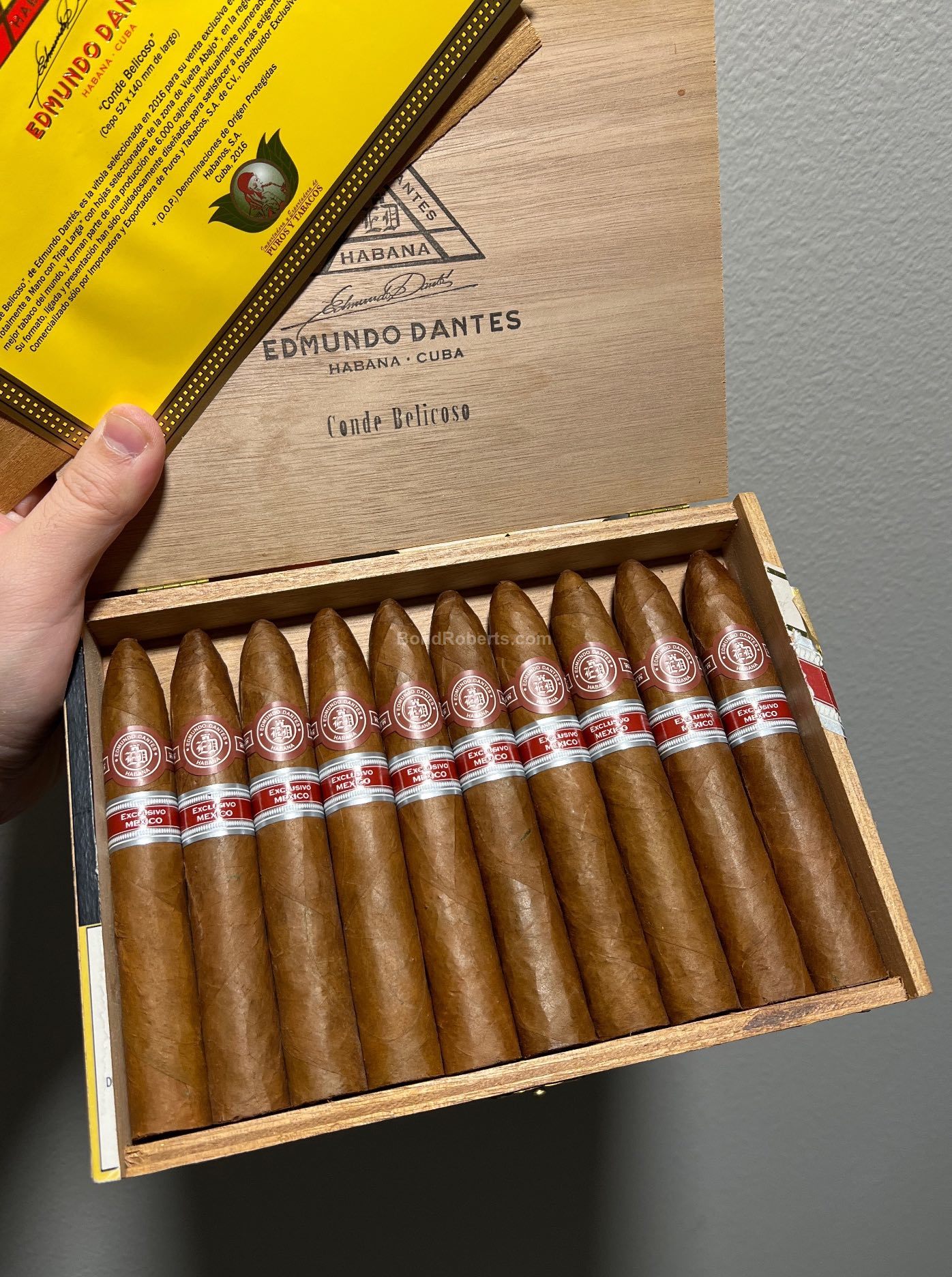 Edmundo Dantes Conde Belicoso Edición Regional Mexico 2016 Semi Boite ...