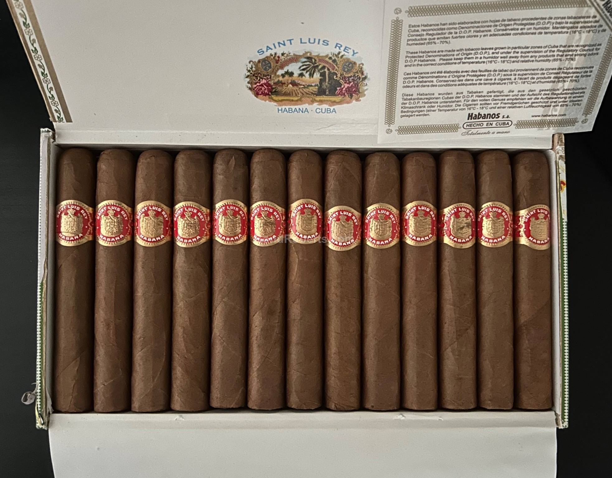 Saint Luis Rey Regios 2024 Dress Box of 25 cigars 43441