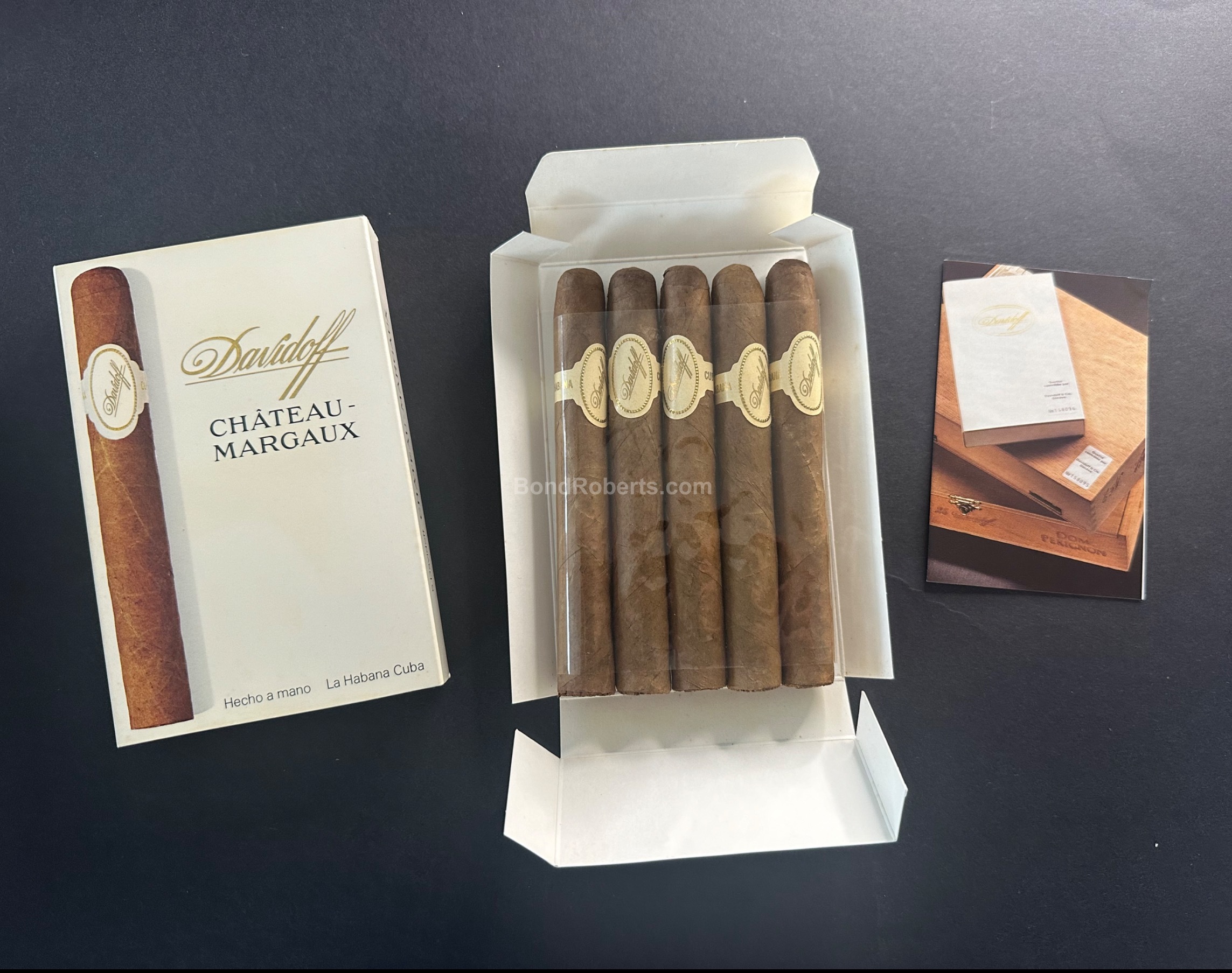 Davidoff Château Margaux Cardboard Pack of 5 cigars 27029