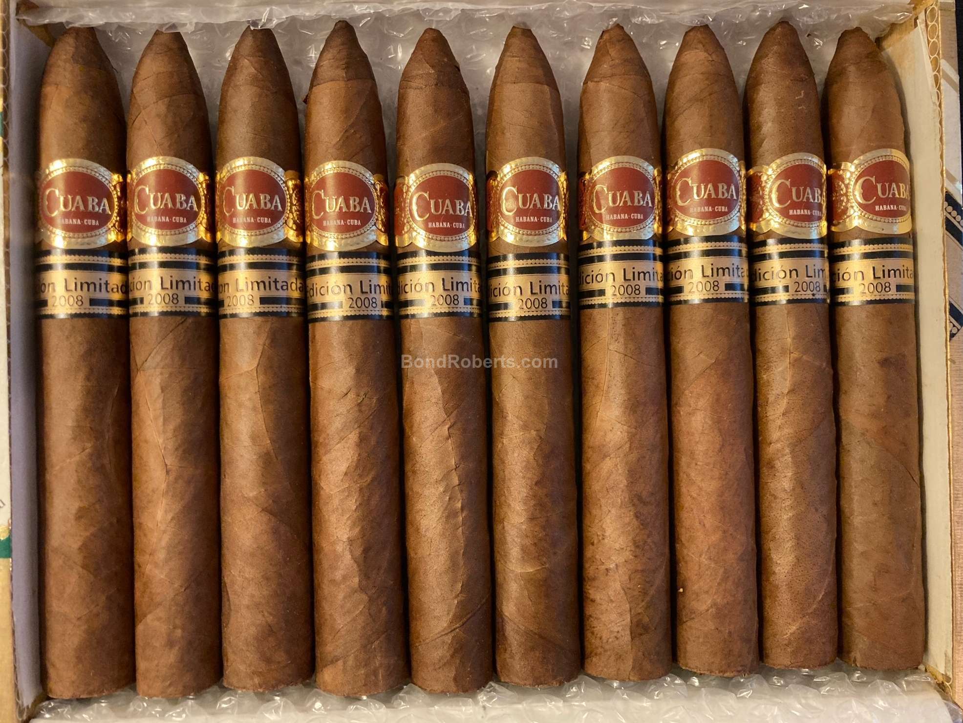 Cuaba Piramides Edición Limitada 2008 Dress Box of 10 cigars 10258 Cuaba Piramides Edición Limitada 2008 Dress Box of 10 cigars 10258