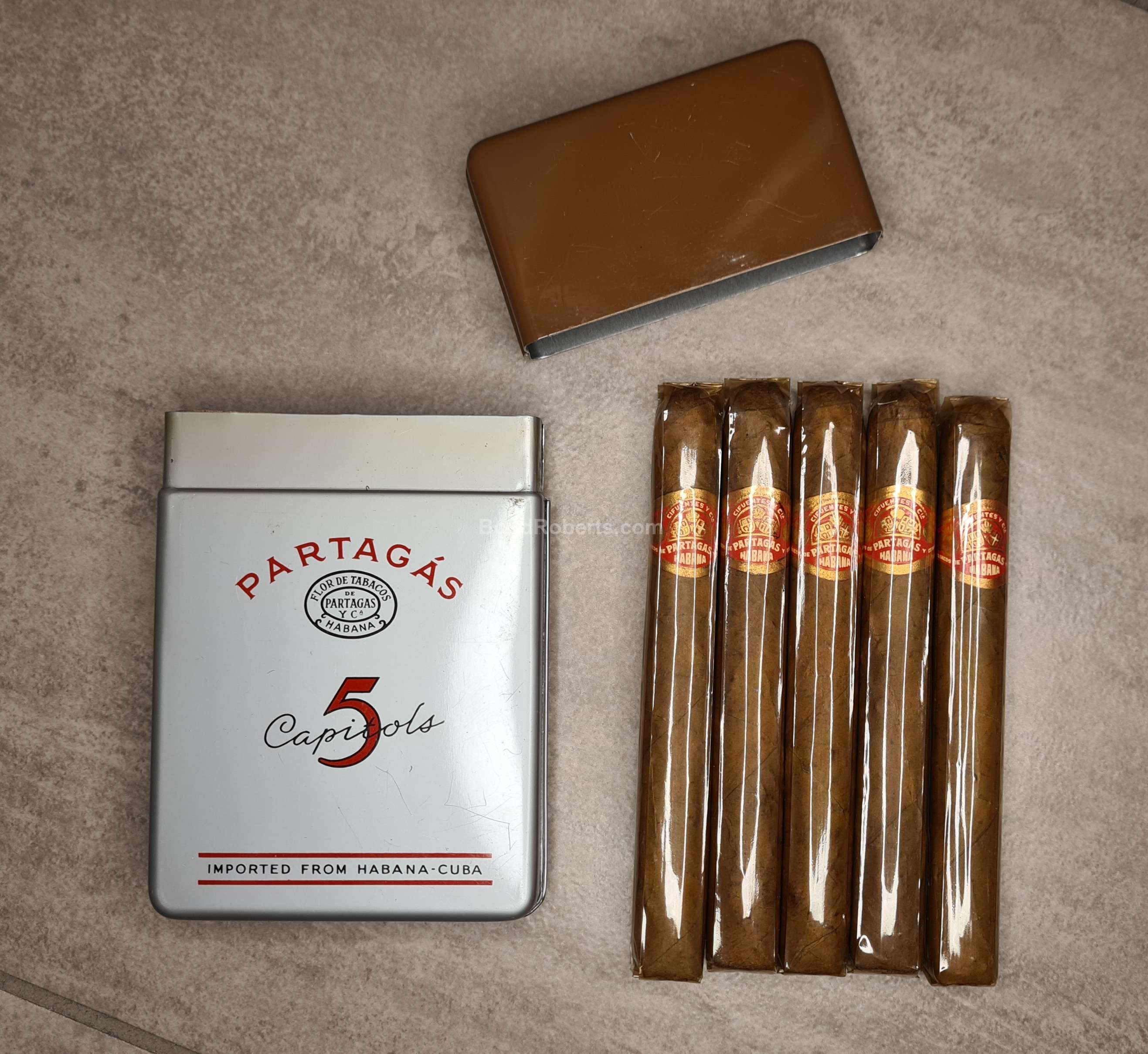 Partagás Capitols Aluminium Pack of 5 cigars 7732