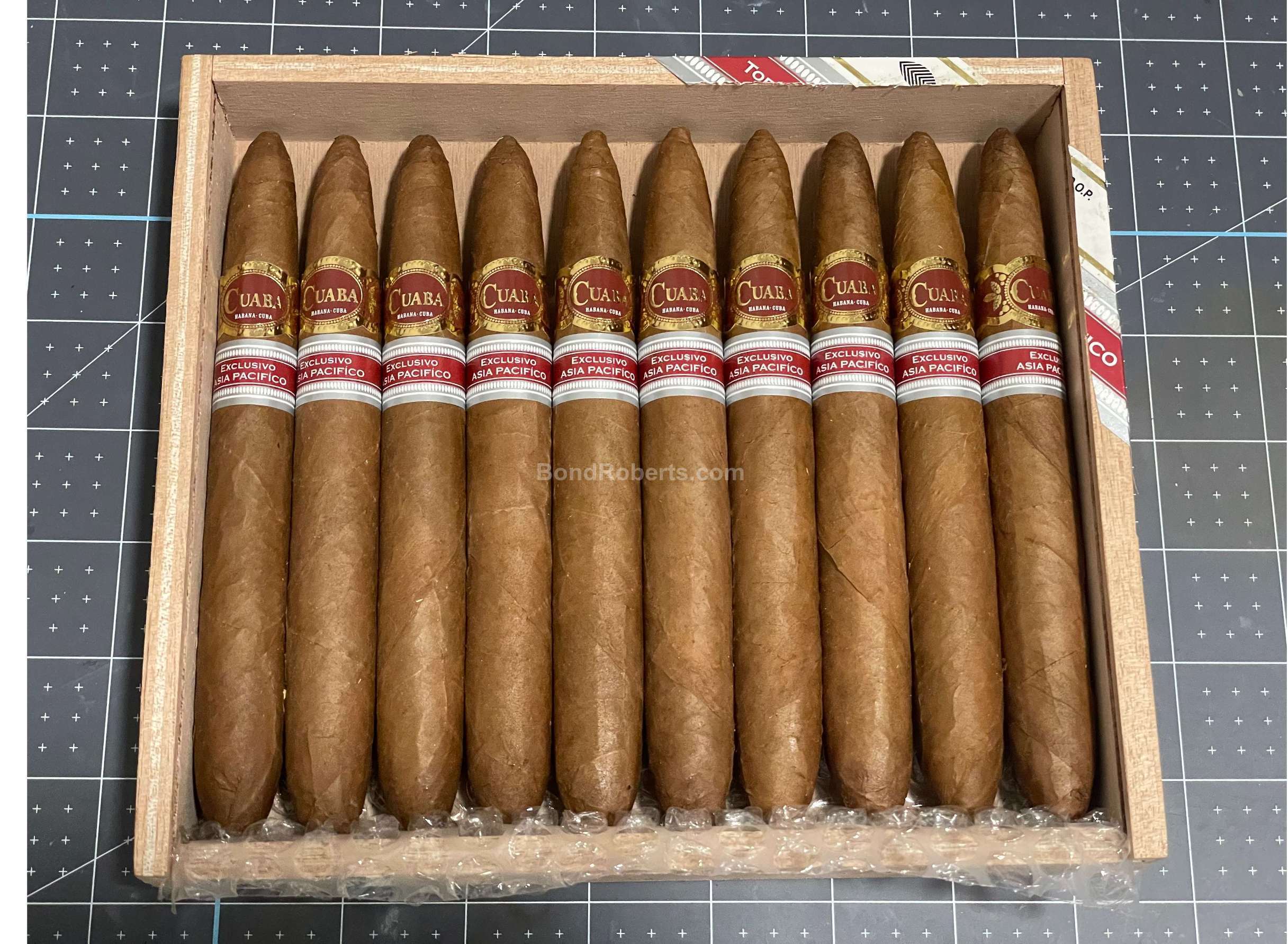 Cuaba APAC Edición Regional Asia Pacifico 2021 Numbered slide lid box ...