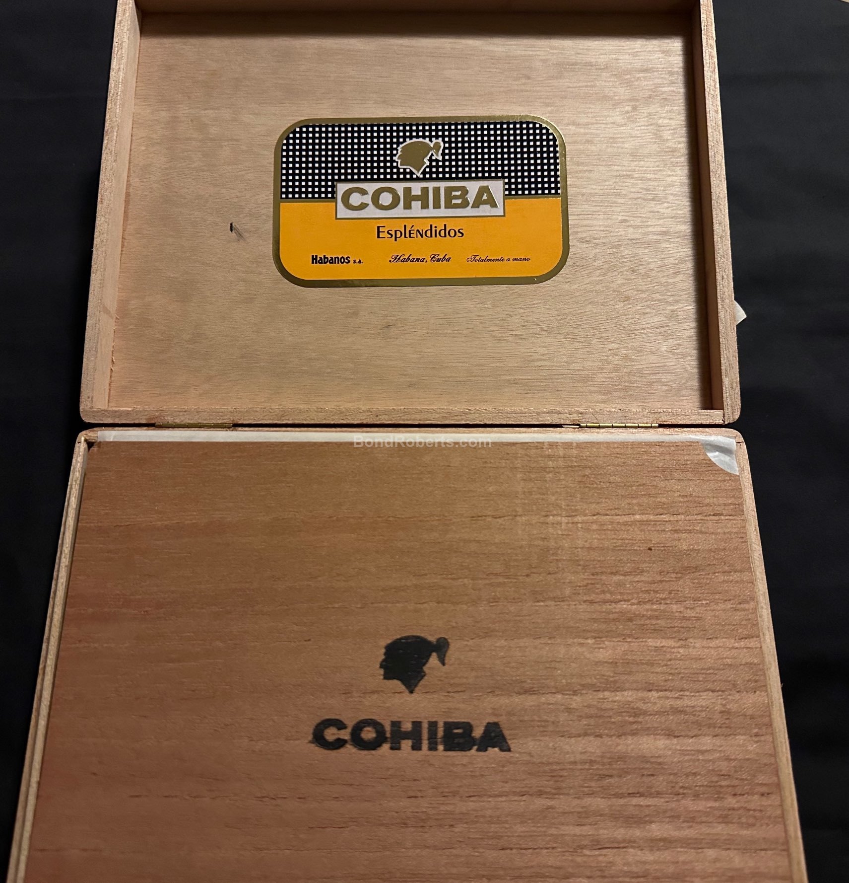 Cohiba Espléndidos 2014 Varnished Boîte Nature Box of 25 cigars 14736