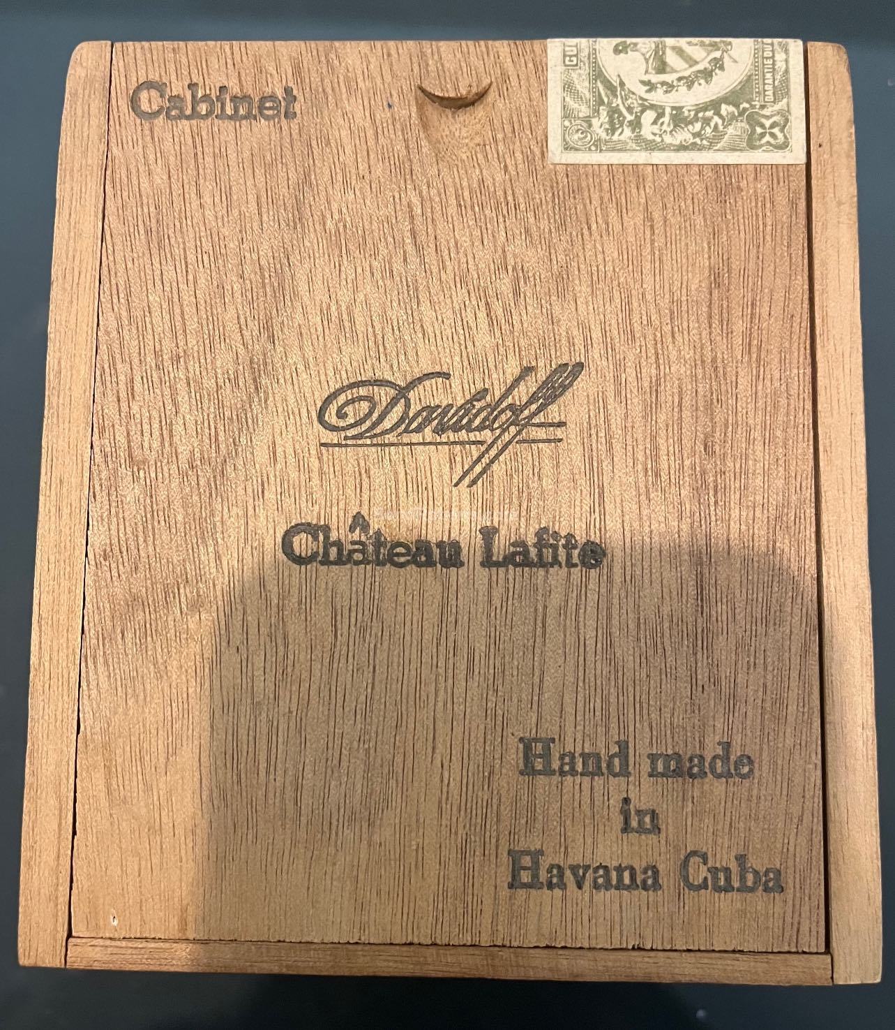 Davidoff Château Lafite (Rothschild) Slide Lid Box of 25 cigars 24880