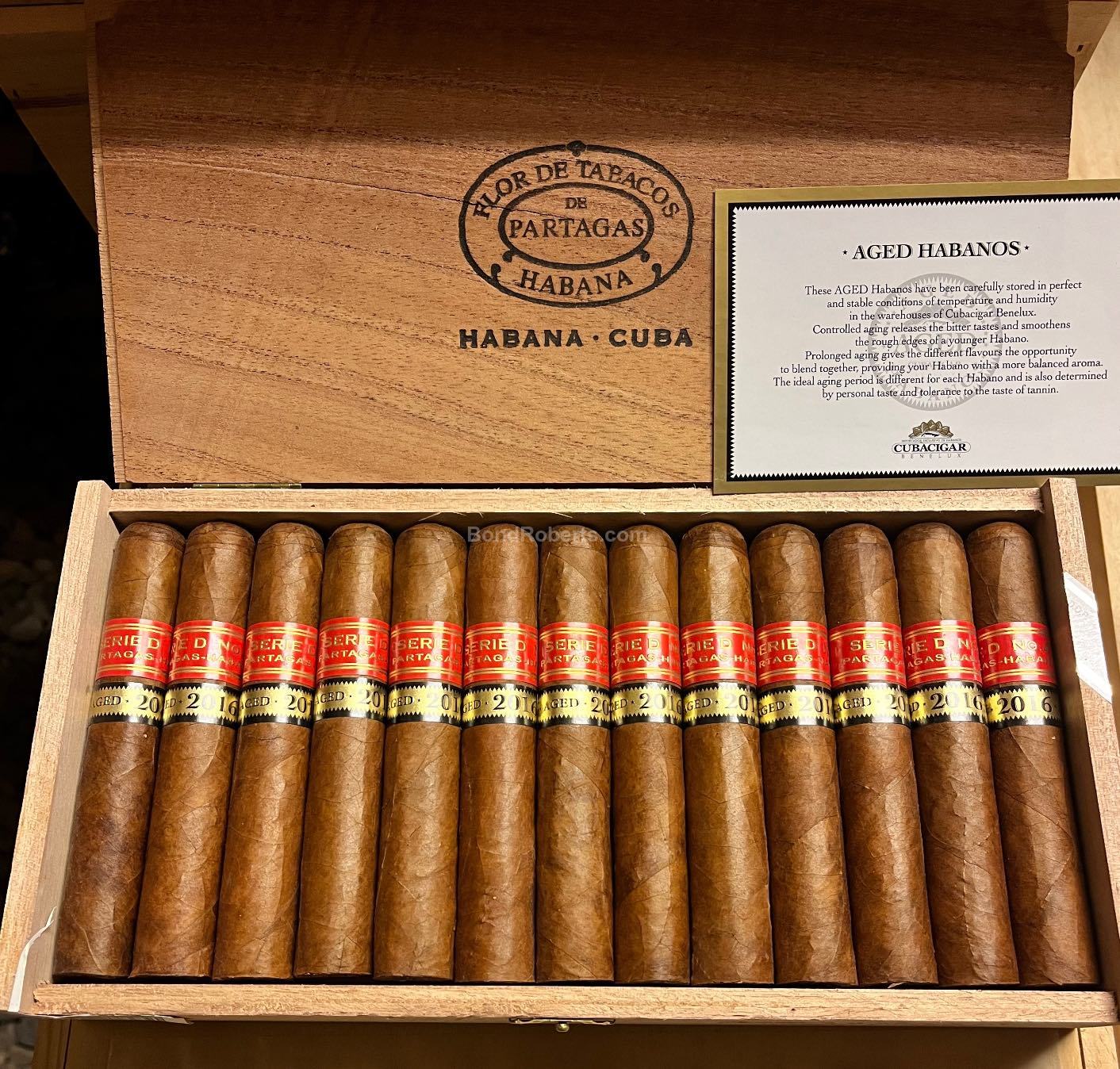 Partagás Serie D No.4 2016 Semi Boite Nature Box of 25 cigars 13551