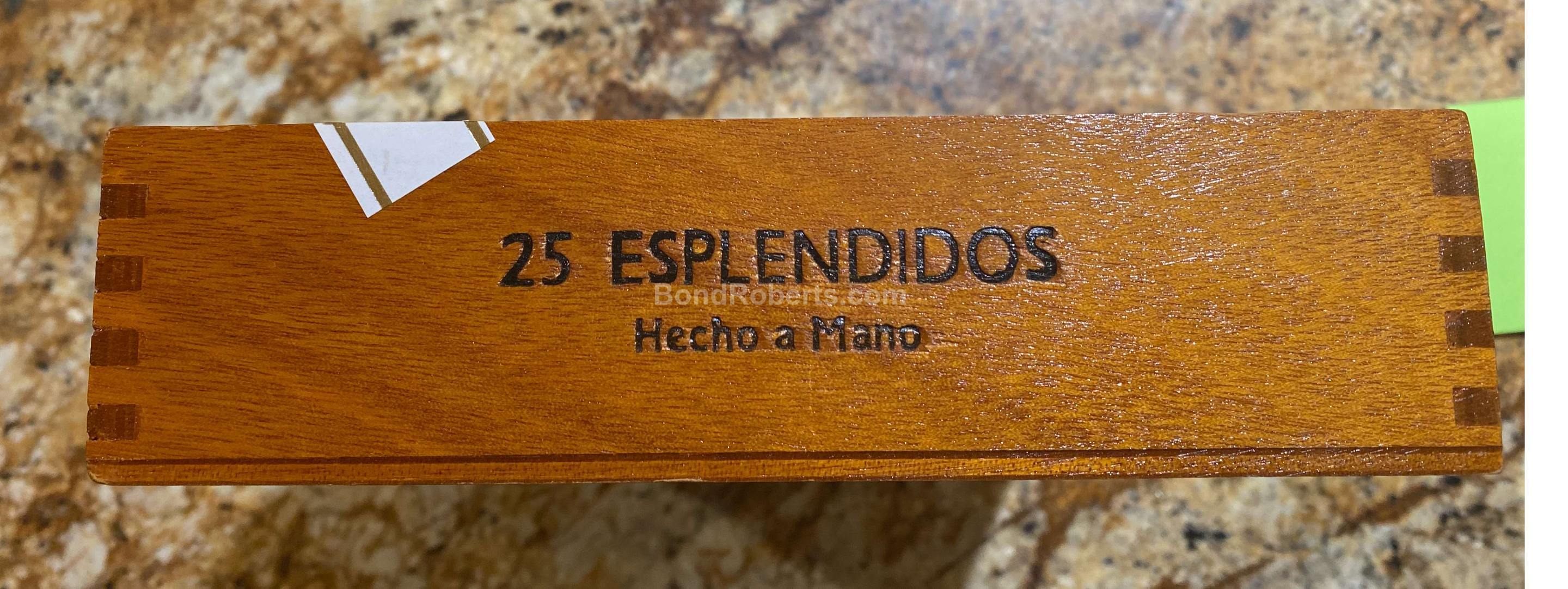 Cohiba Espléndidos 2004 Varnished Boîte Nature Box of 25 cigars 8815