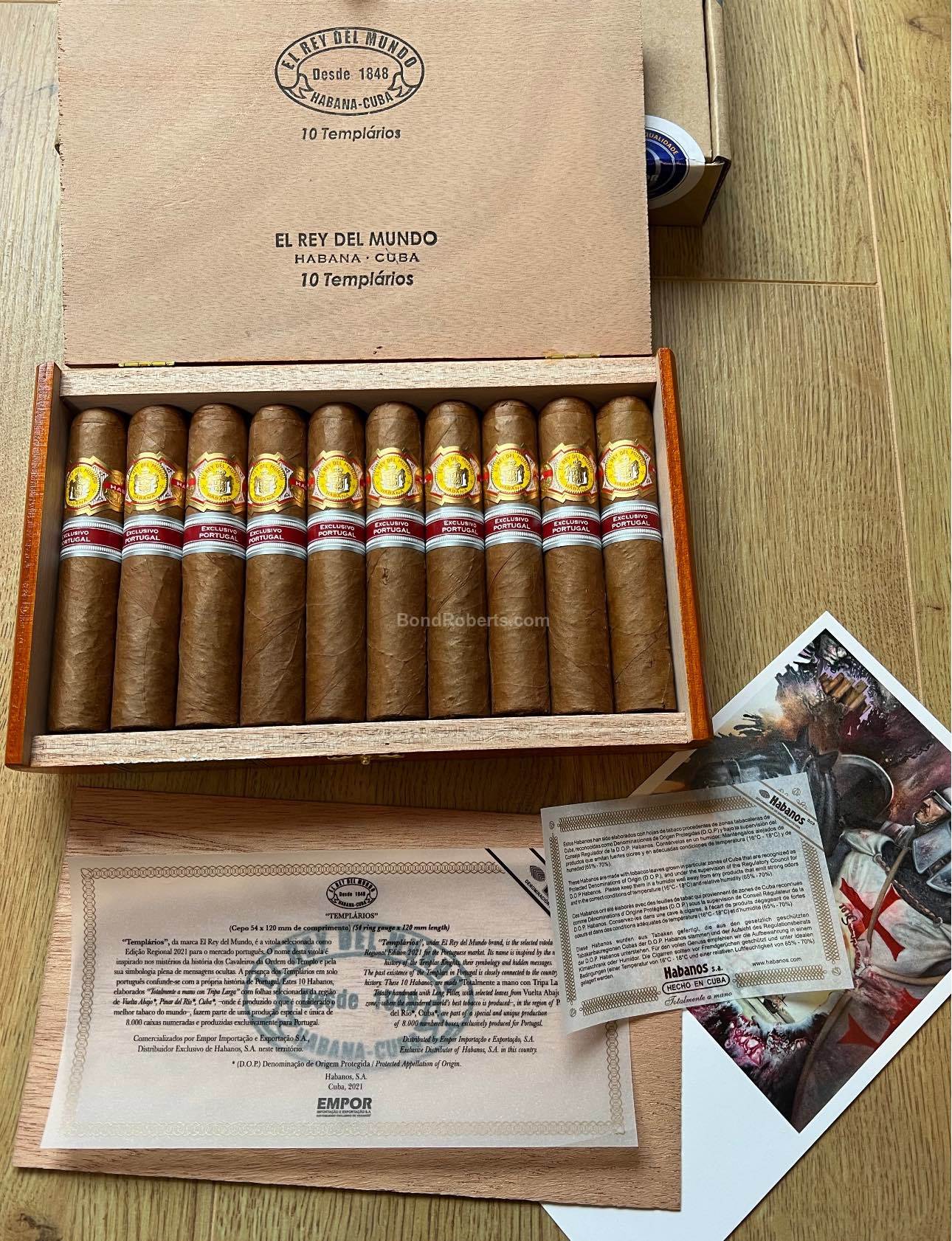 El Rey del Mundo Templários Edición Regional Portugal 2023 Numbered ...