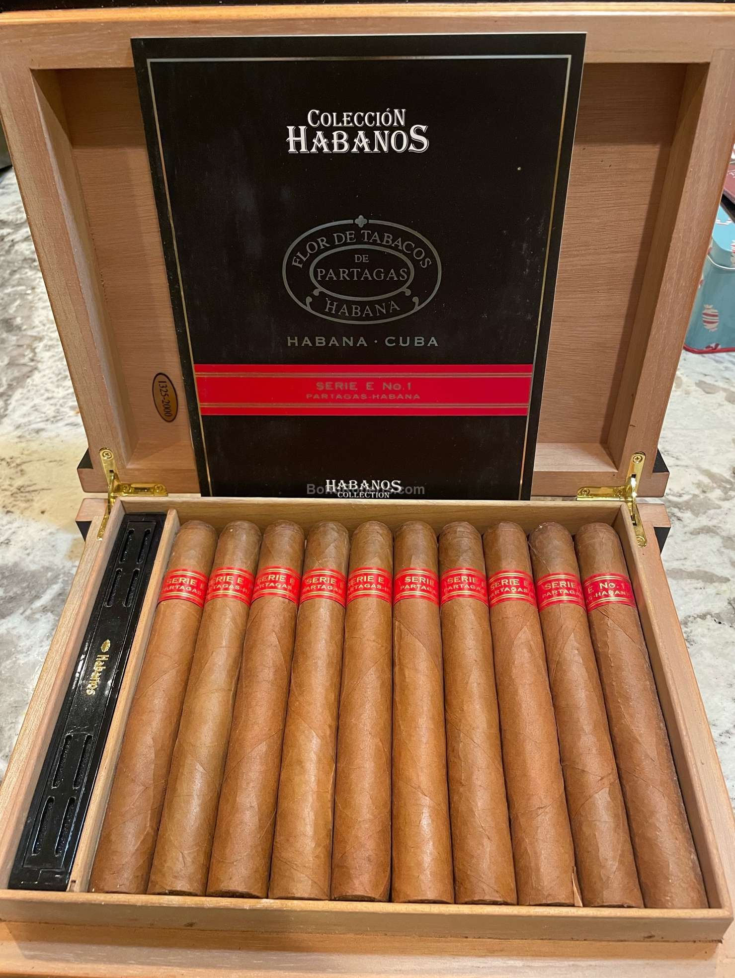 Partagás Serie E No.1 Colección Habanos Colección Habanos 2013 Book ...
