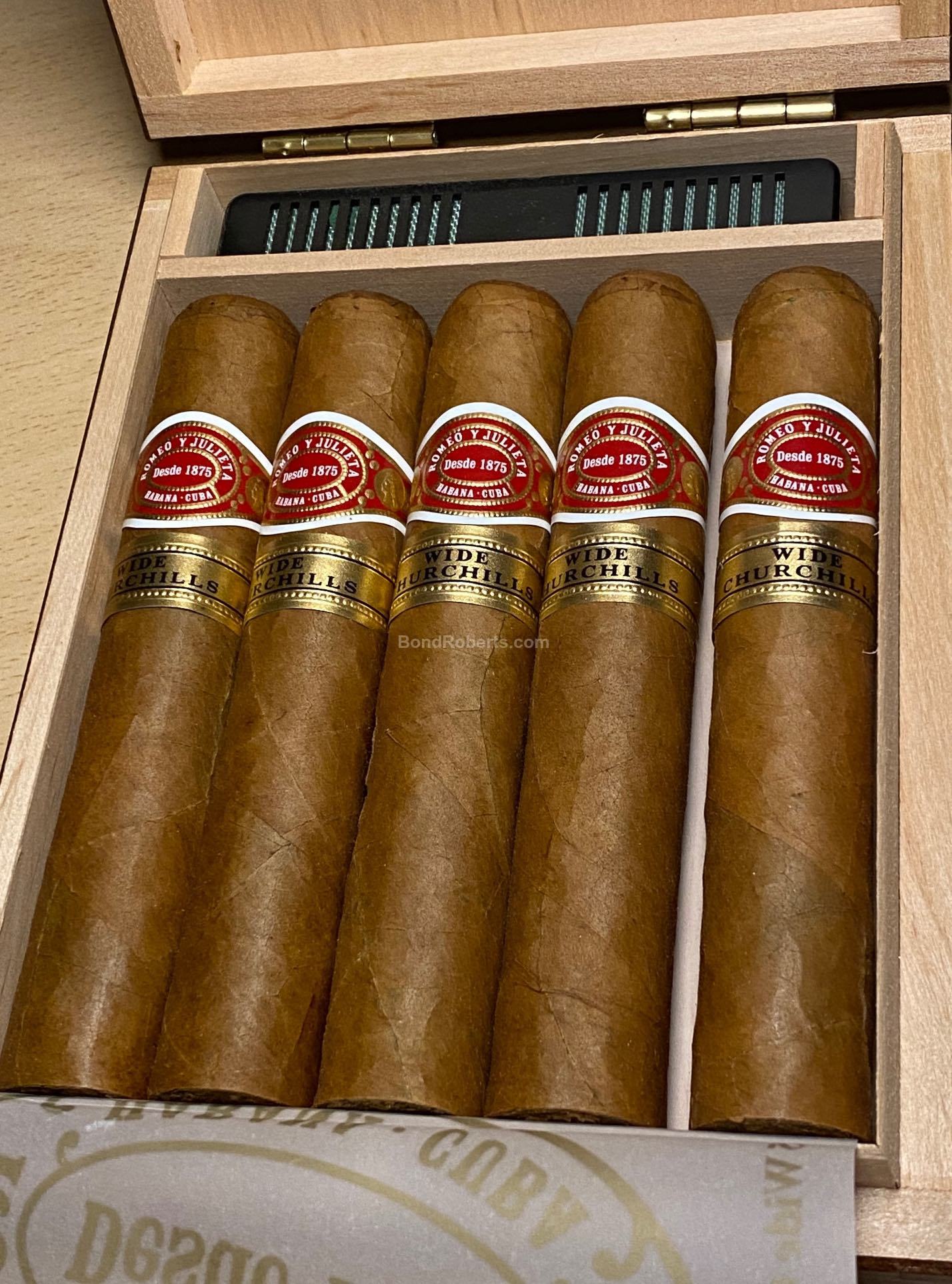 Romeo y Julieta Wide Churchills Spanish Travel Humidor Release (2022 ...