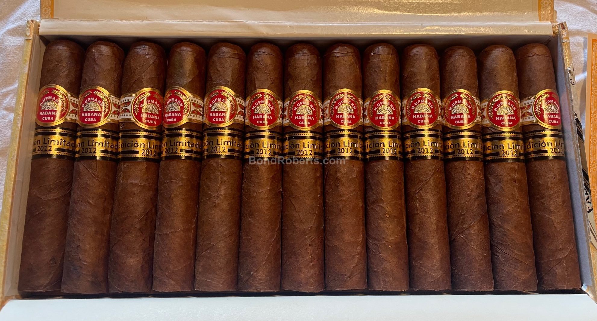 H. Upmann Robustos Edición Limitada 2012 Dress Box of 25 cigars 15498