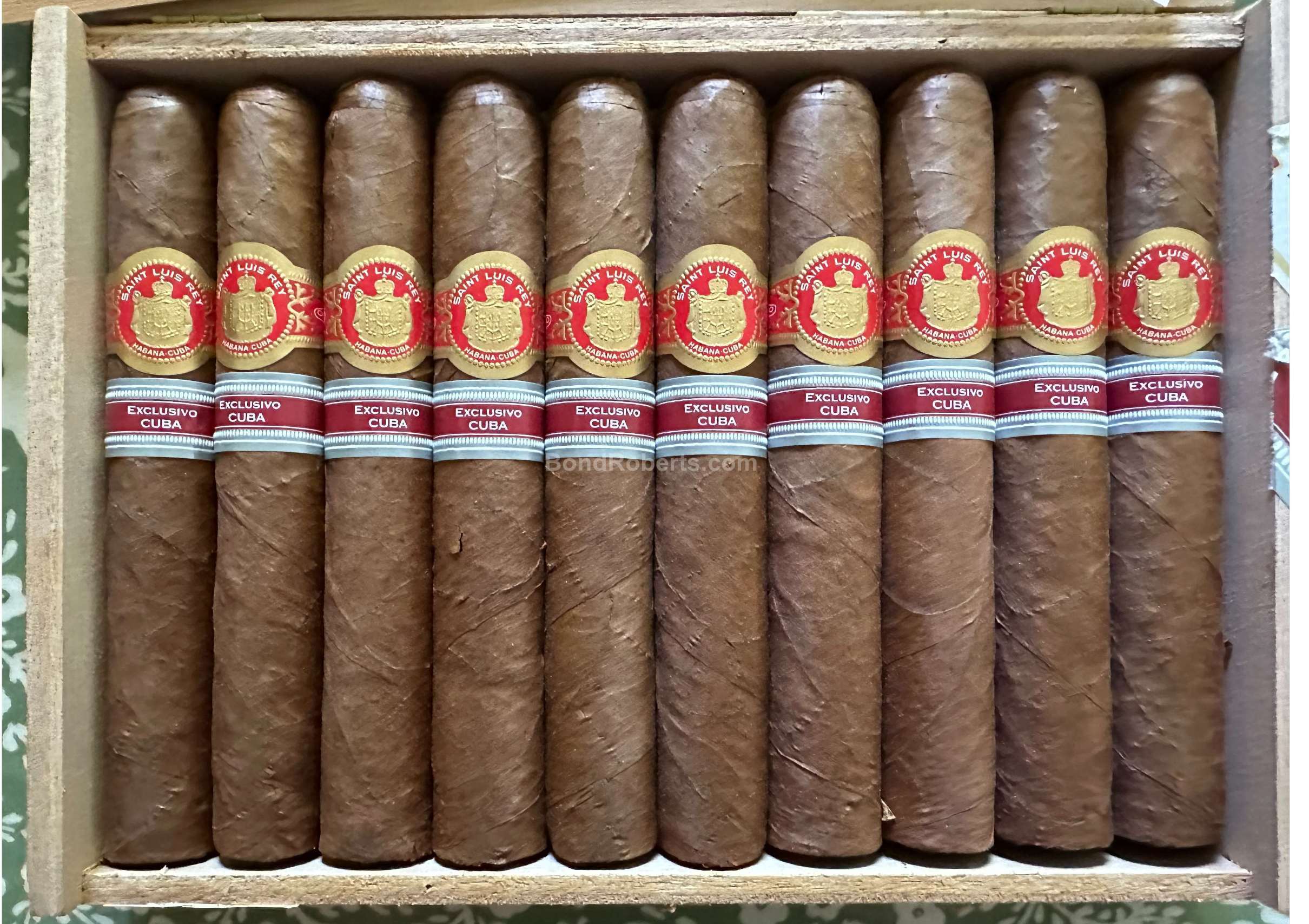 Saint Luis Rey Marquéz Edición Regional Cuba 2016 Semi Boite Nature Box ...