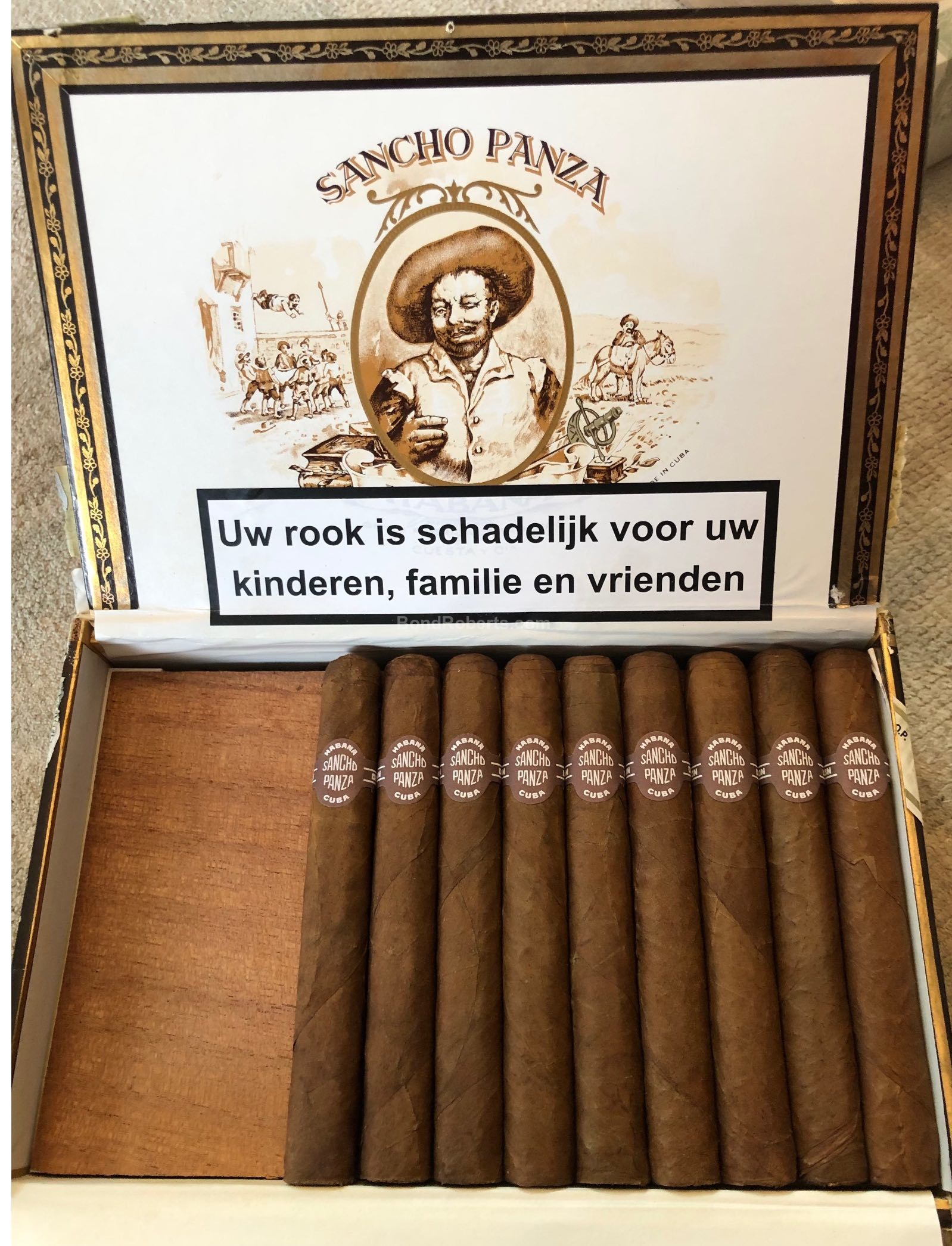 Sancho Panza Non Plus 2018 Dress Box of 25 cigars 11165