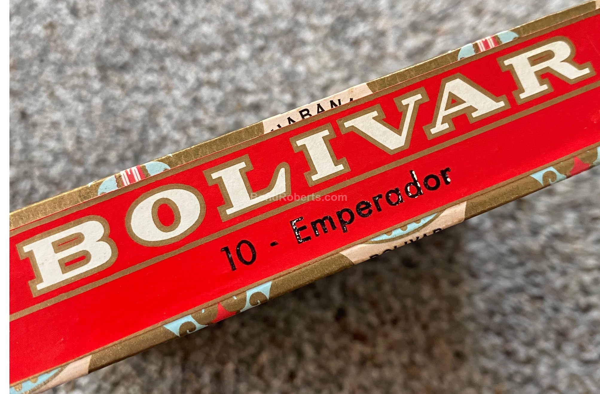 Bolívar Emperador Edición Regional Rusia 2011 Dress Box of 10 cigars 15702