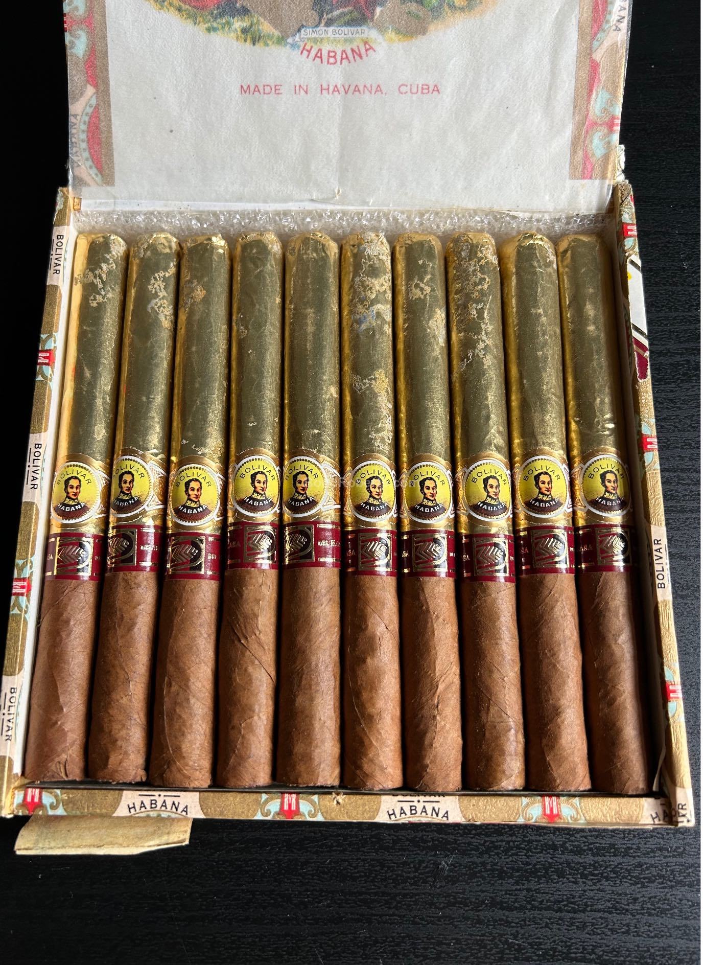 Bolívar Gold Medal 5th Avenue Germany 2004 Dress Box of 10 cigars in ...
