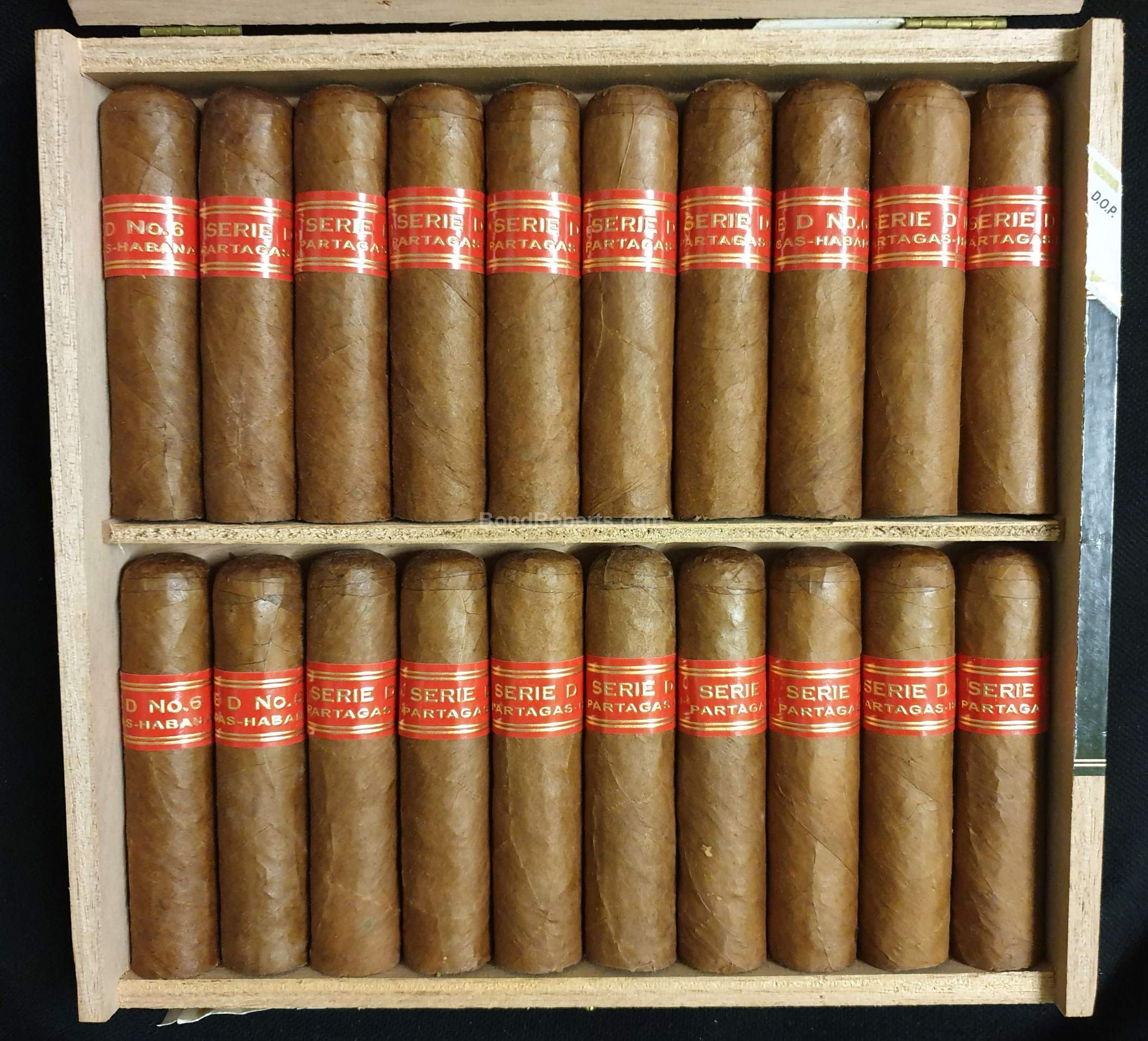 Partagás Serie D No.6 2014 Semi Boîte Nature Box of 20 cigars 13701