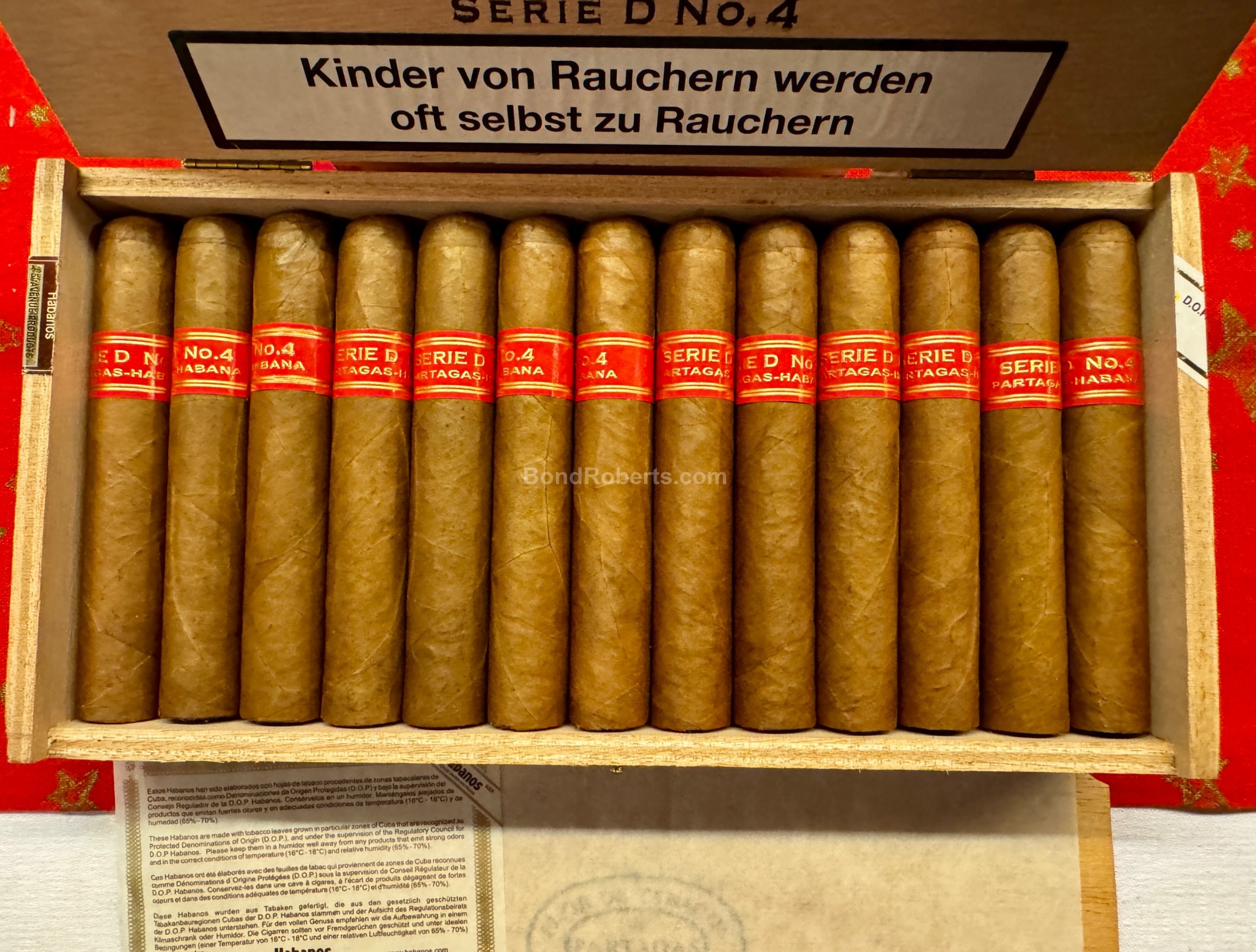 Partagás Serie D No.4 2022 Semi Boite Nature Box of 25 cigars 36707