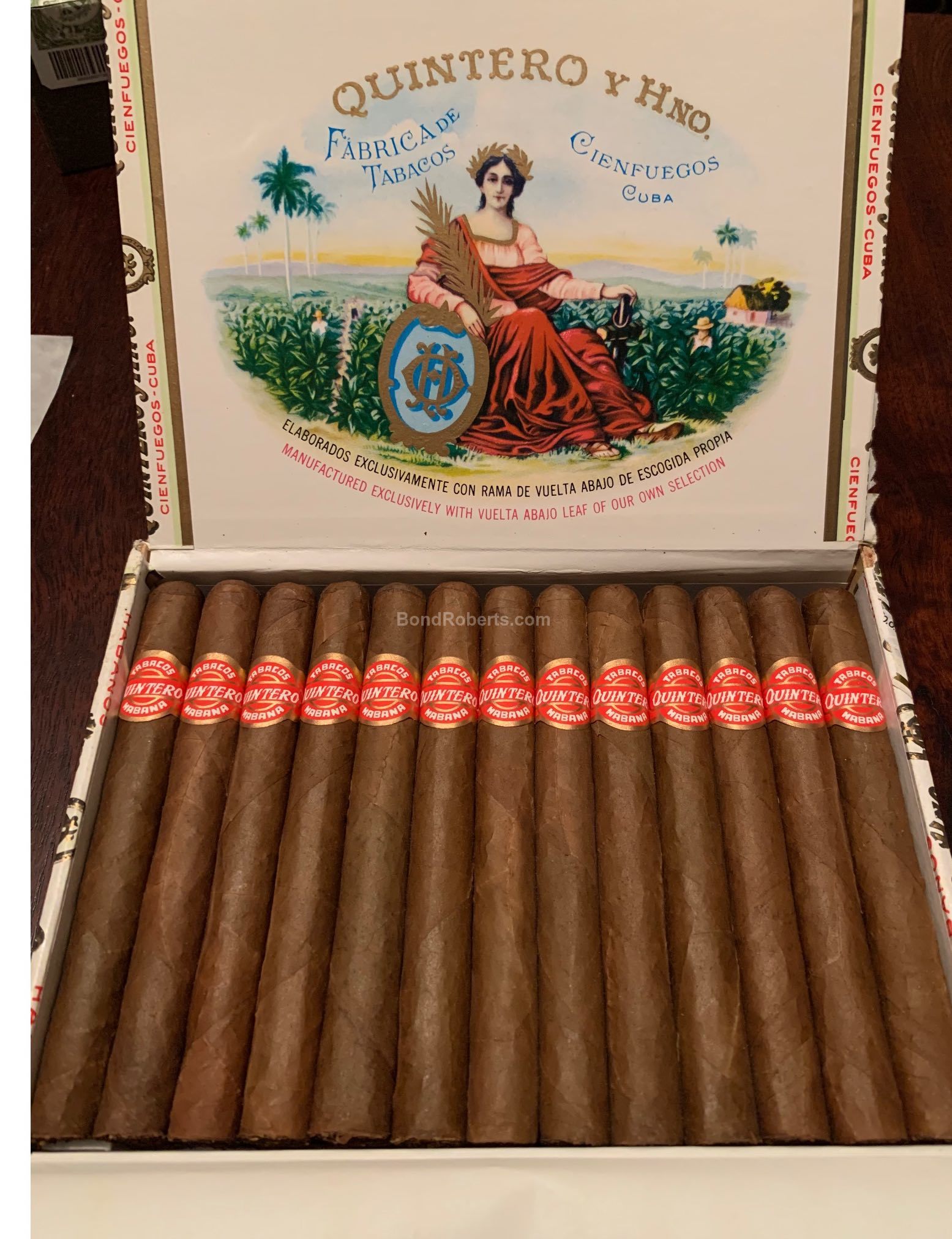 Quintero Panetelas 2013 Dress Box of 25 cigars 15129