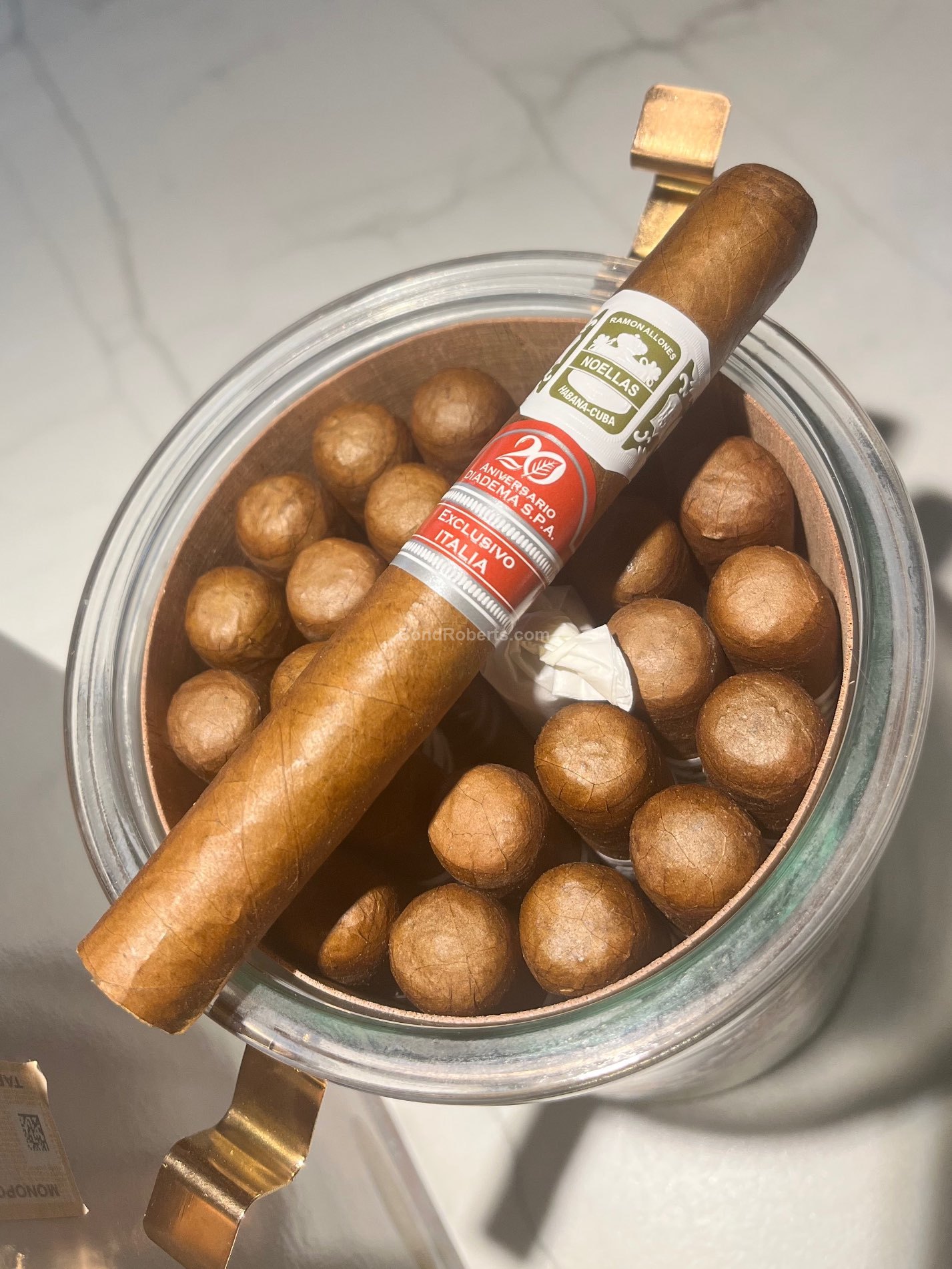 Ramón Allones Noellas Edición Regional Italia 2022 Numbered glass jar ...