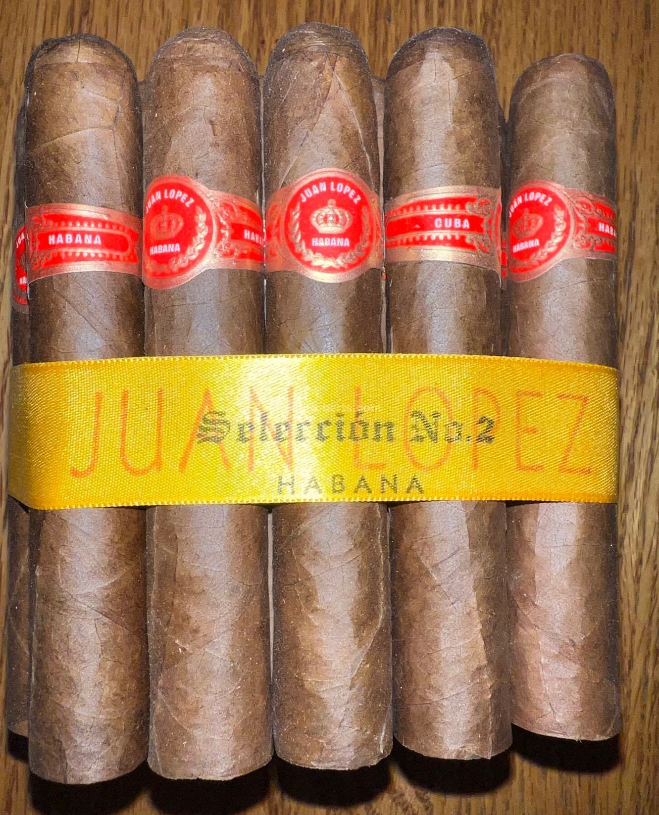 Juan López Selección No.2 2019 Slide Lid Box of 25 cigars 22248