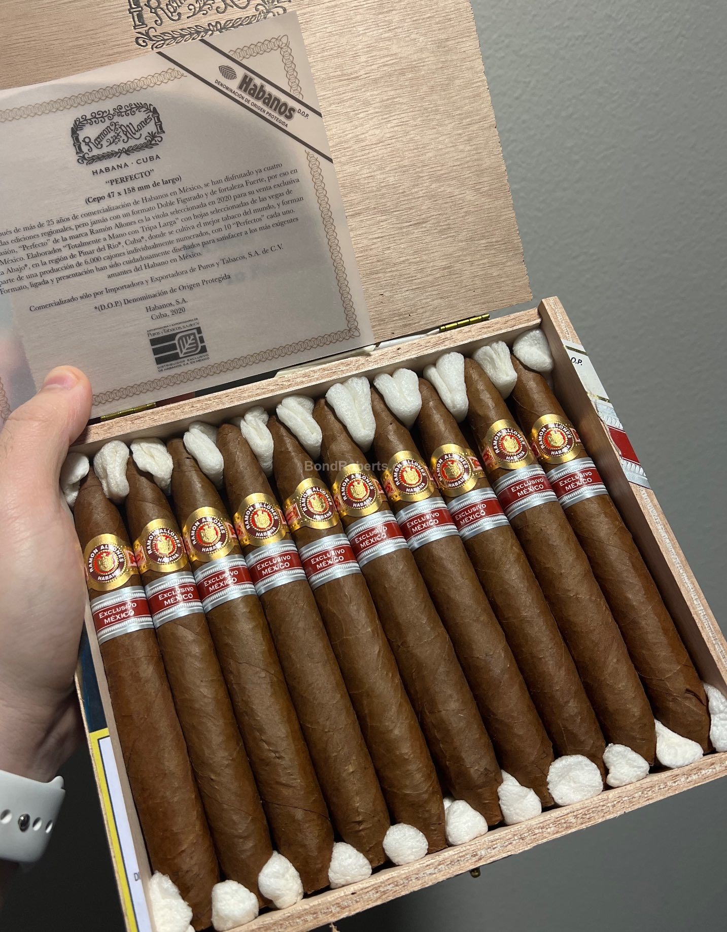 Ramón Allones Perfectos Edición Regional Mexico 2022 Semi boîte nature ...