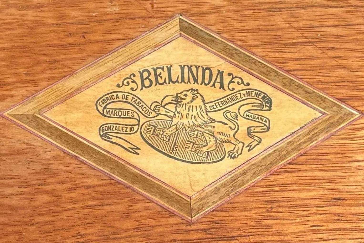 Belinda 50 Count Salesman Sampler Decorative Sample Box of 50 Cigars in ...