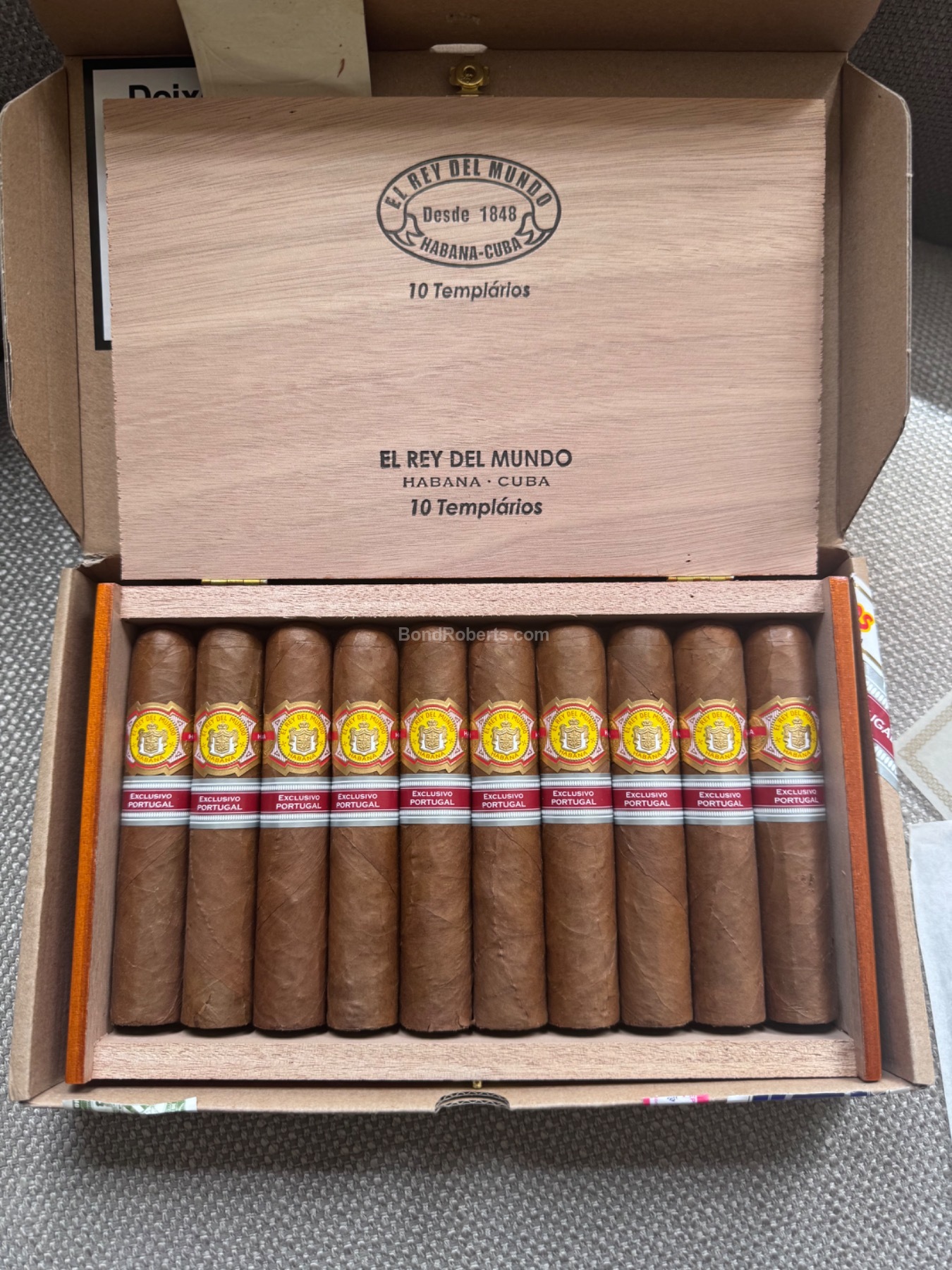 El Rey del Mundo Templários Edición Regional Portugal 2022 Numbered ...