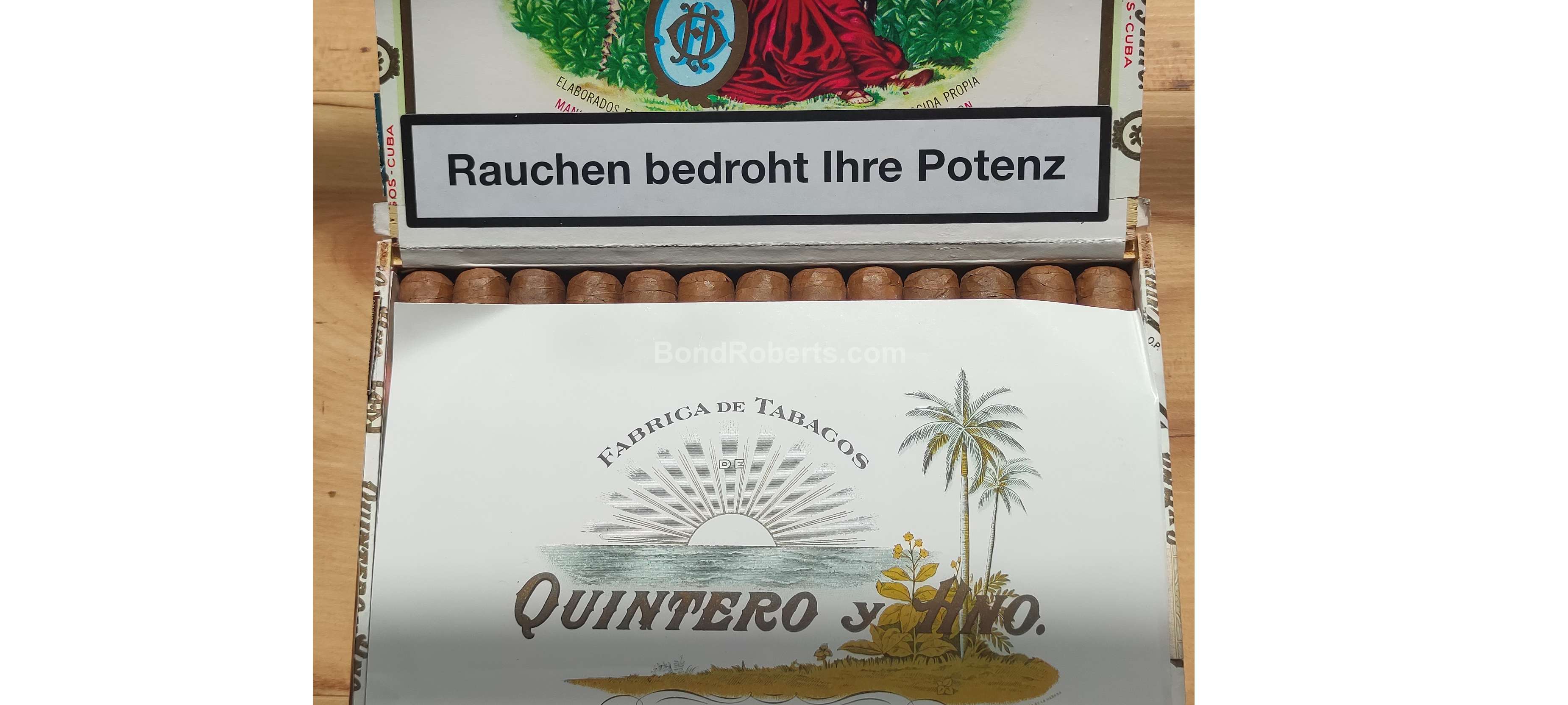 Quintero Nacionales 2017 Dress Box of 25 cigars 13173