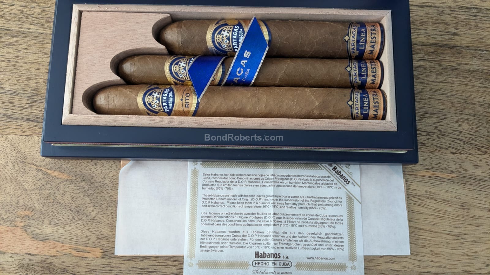 Partagás Línea Maestra, Rito, Origen, Maestro Habanos Festival Gift ...