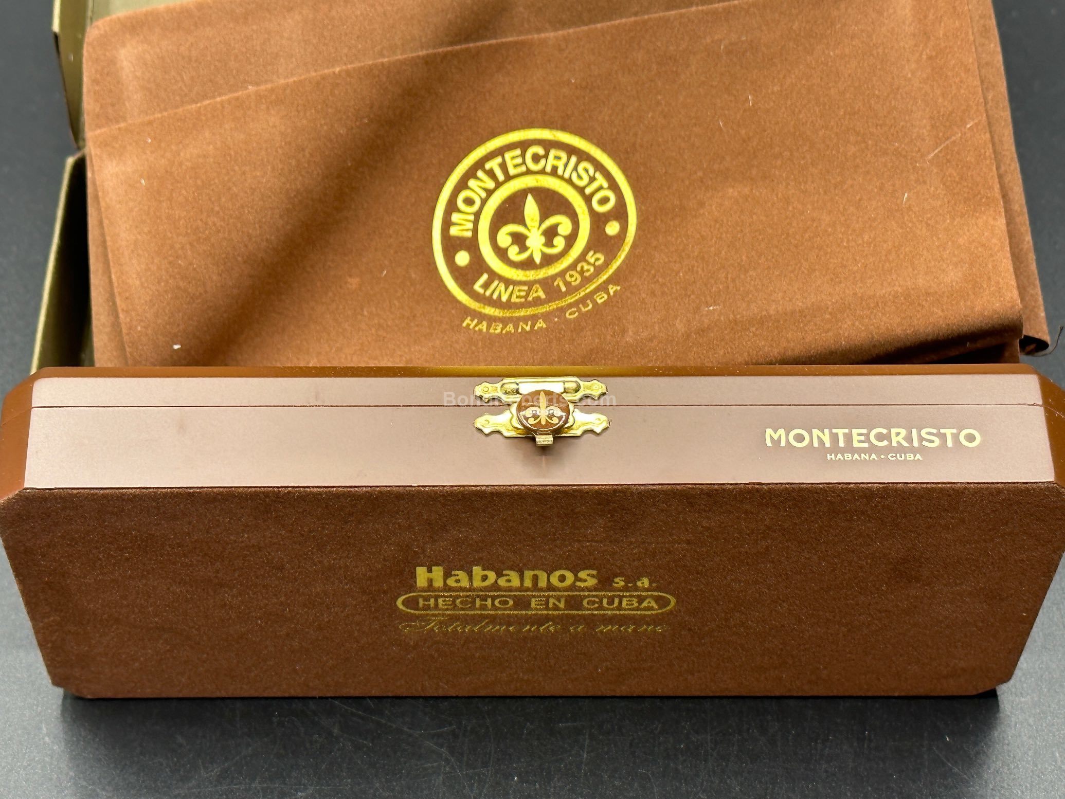 Montecristo Linea 1935 Habanos Festival Gift 2017 Semi boîte nature box ...