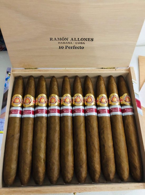 Ramón Allones Perfectos Edición Regional Mexico 2021 Semi boîte nature ...